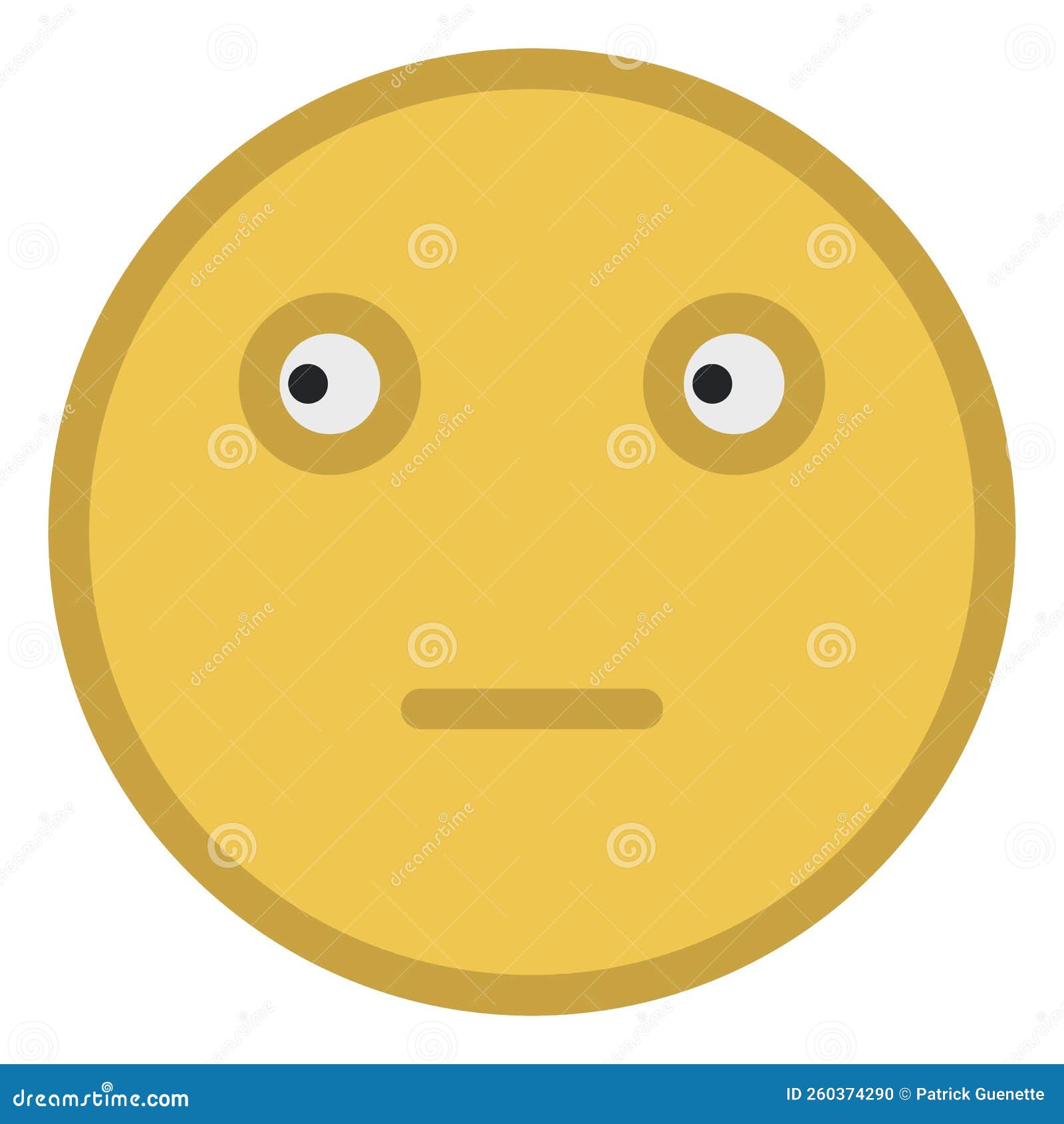 3D Confused Smiley Emoticon Royalty-Free Stock Image | CartoonDealer ...