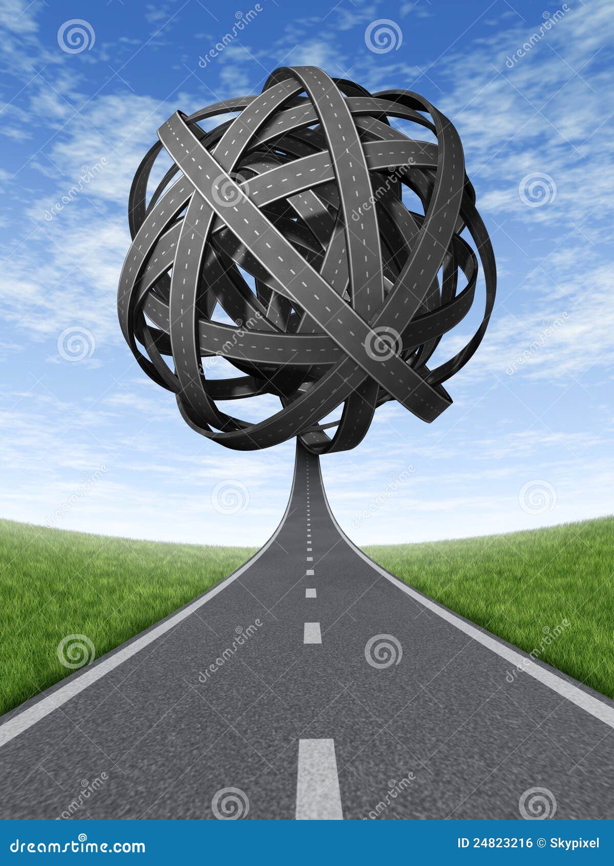 Confused Solutions and Strategy Stock Illustration - Illustration of ...