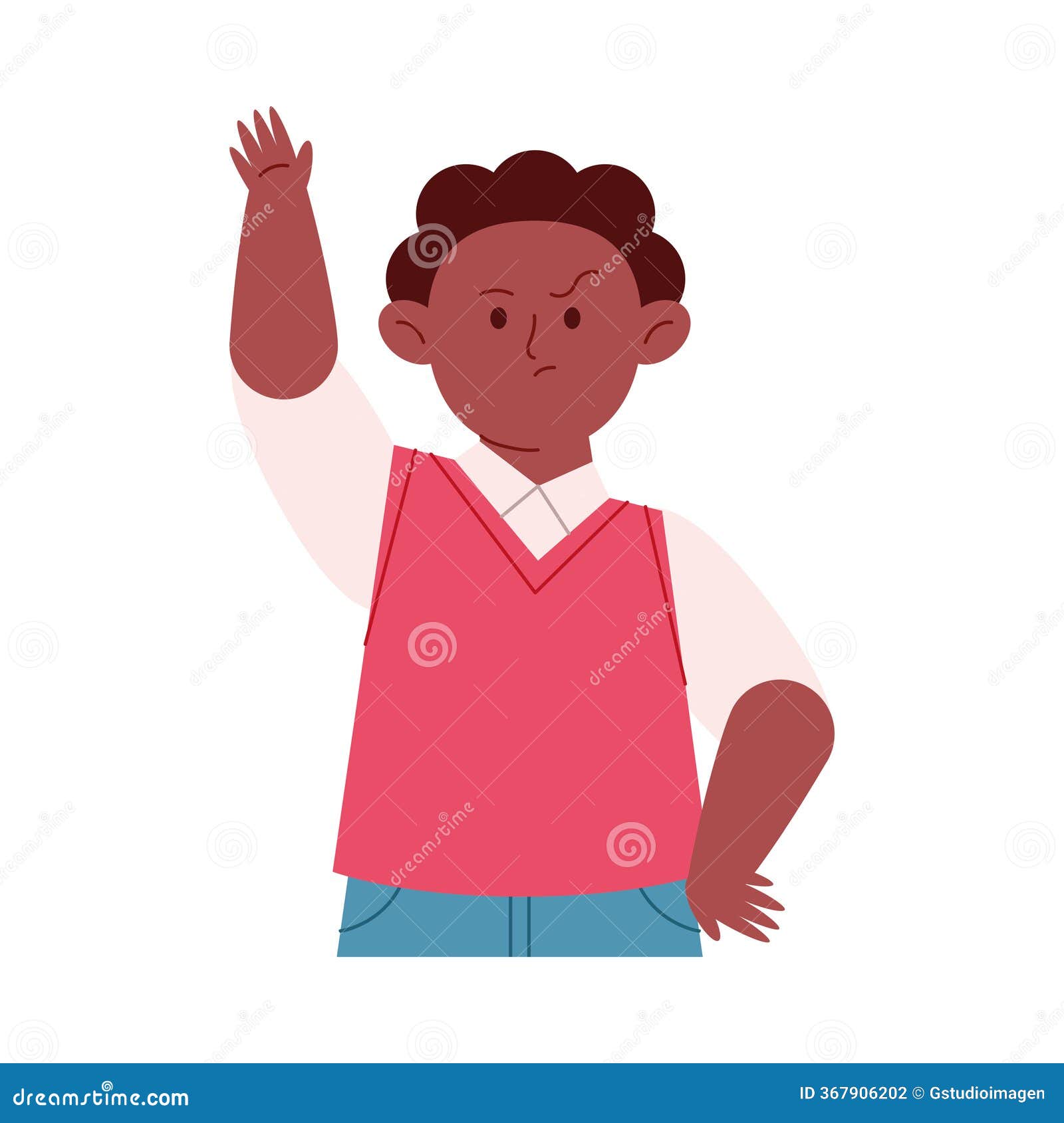 Confused Student At Academic Exam. Puzzled Man Thinking About Difficult ...