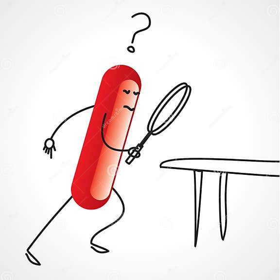 Confused Table Tennis Player Stock Vector - Illustration of ...