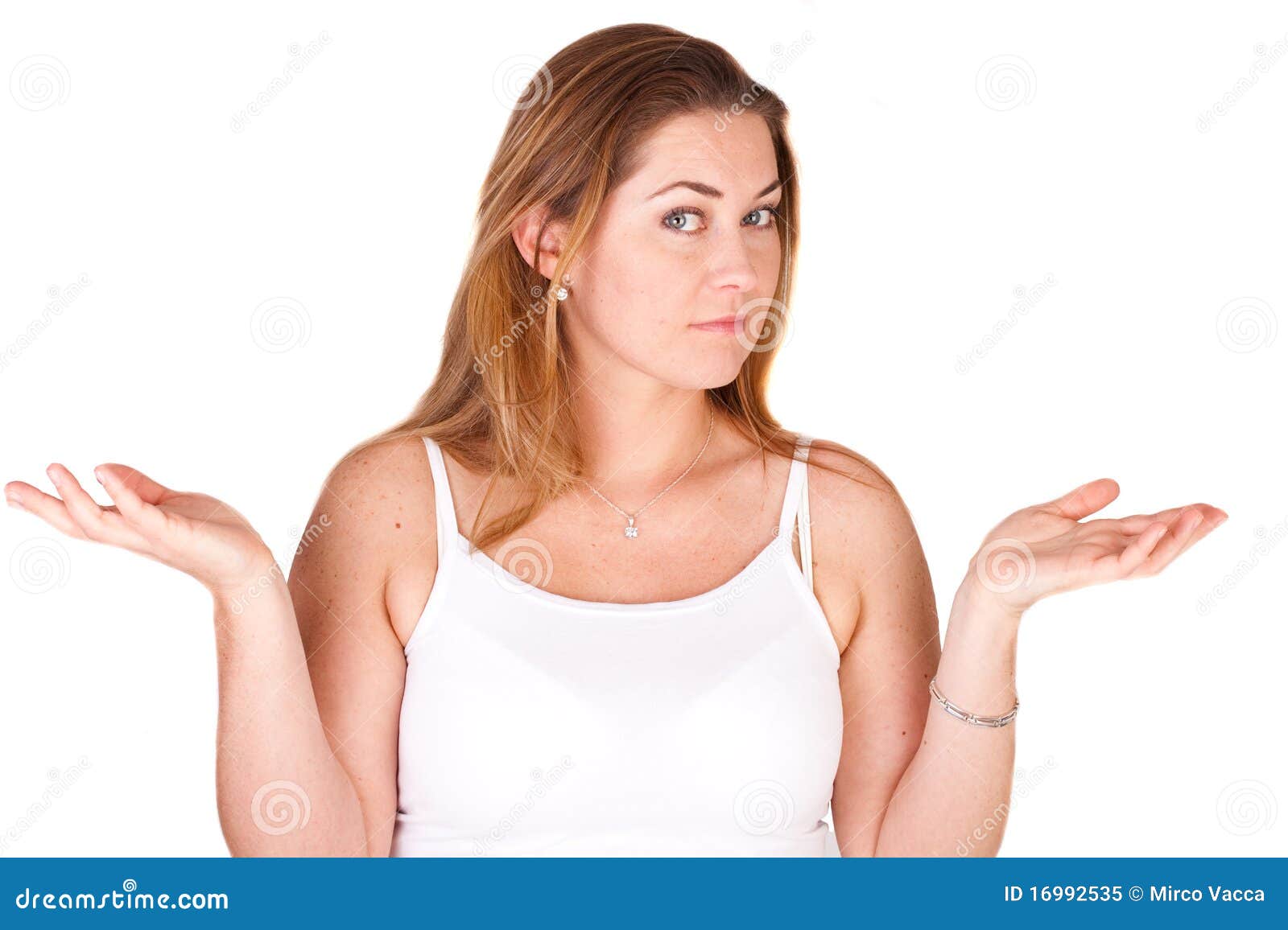 Confused woman stock image. Image of girl, young, confused - 16992535