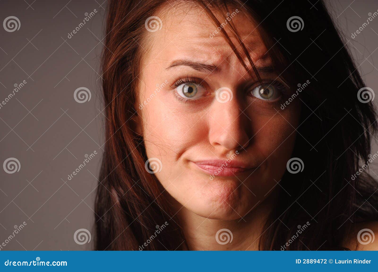 Confused Woman stock photo. Image of female, bemused, amazed - 2889472