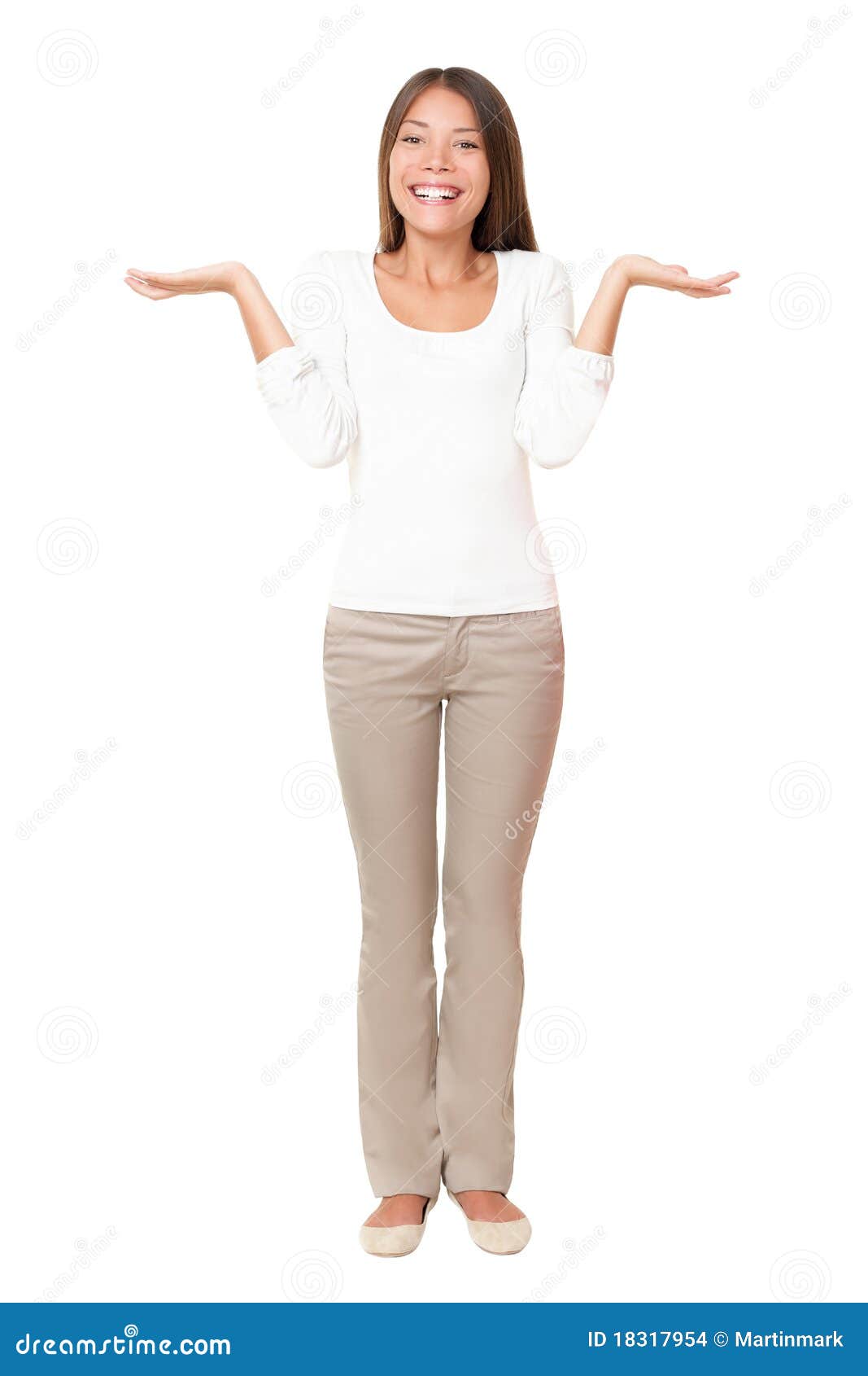 Confused woman wondering stock photo. Image of caucasian - 18317954