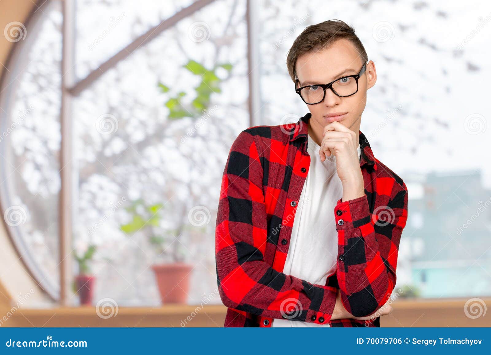Confused Young Man Thinking Stock Photo - Image of confused, confident ...