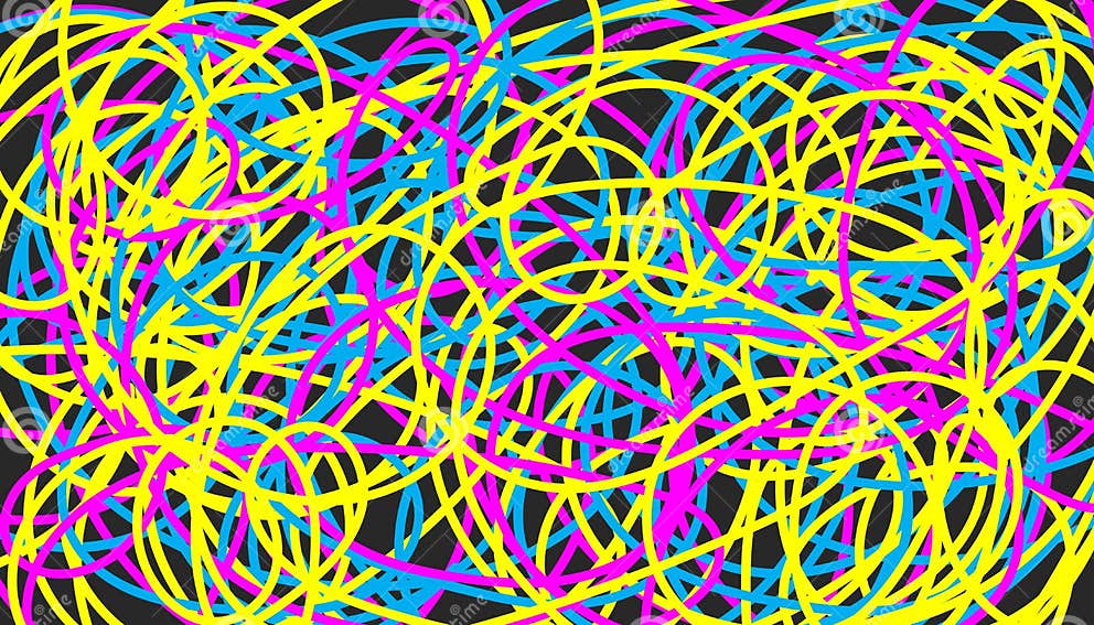 Confusing Background, Complex Pattern, Doodle Backdrop Stock ...
