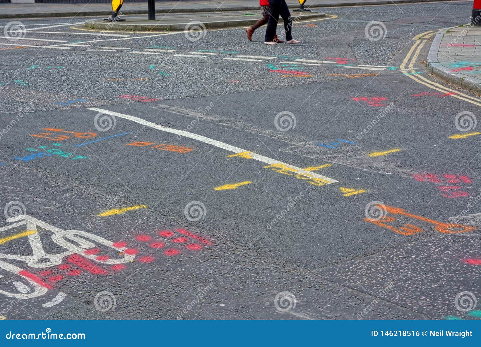 Confusing Road Direction Signs In Dutch Informing Drivers On Street ...