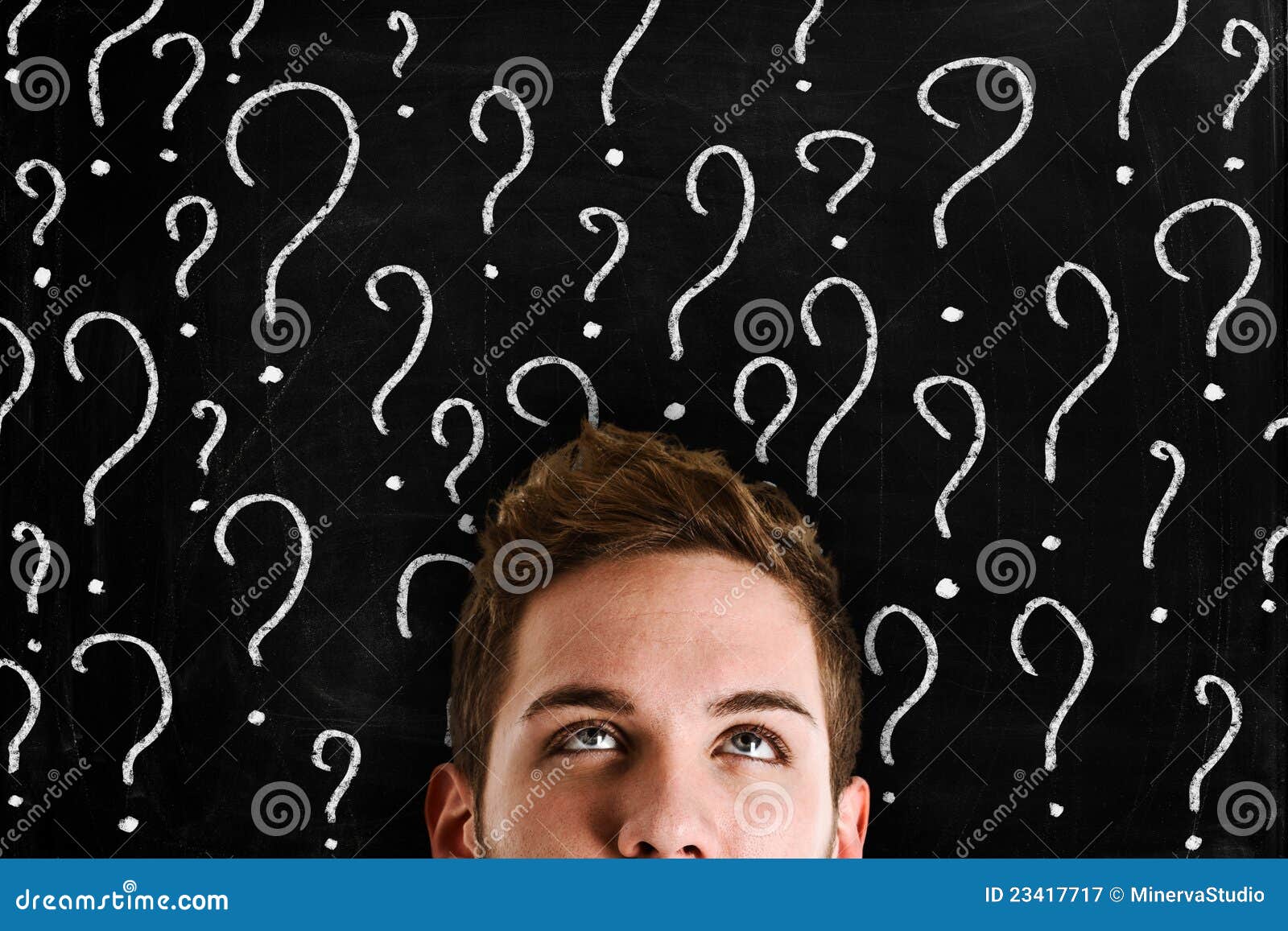 Confusion image stock. Image du recherche, éducation - 23417717