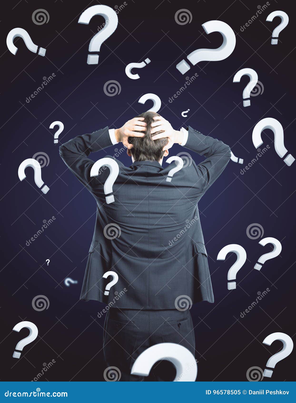 Confusion concept stock image. Image of dark, choice - 96578505