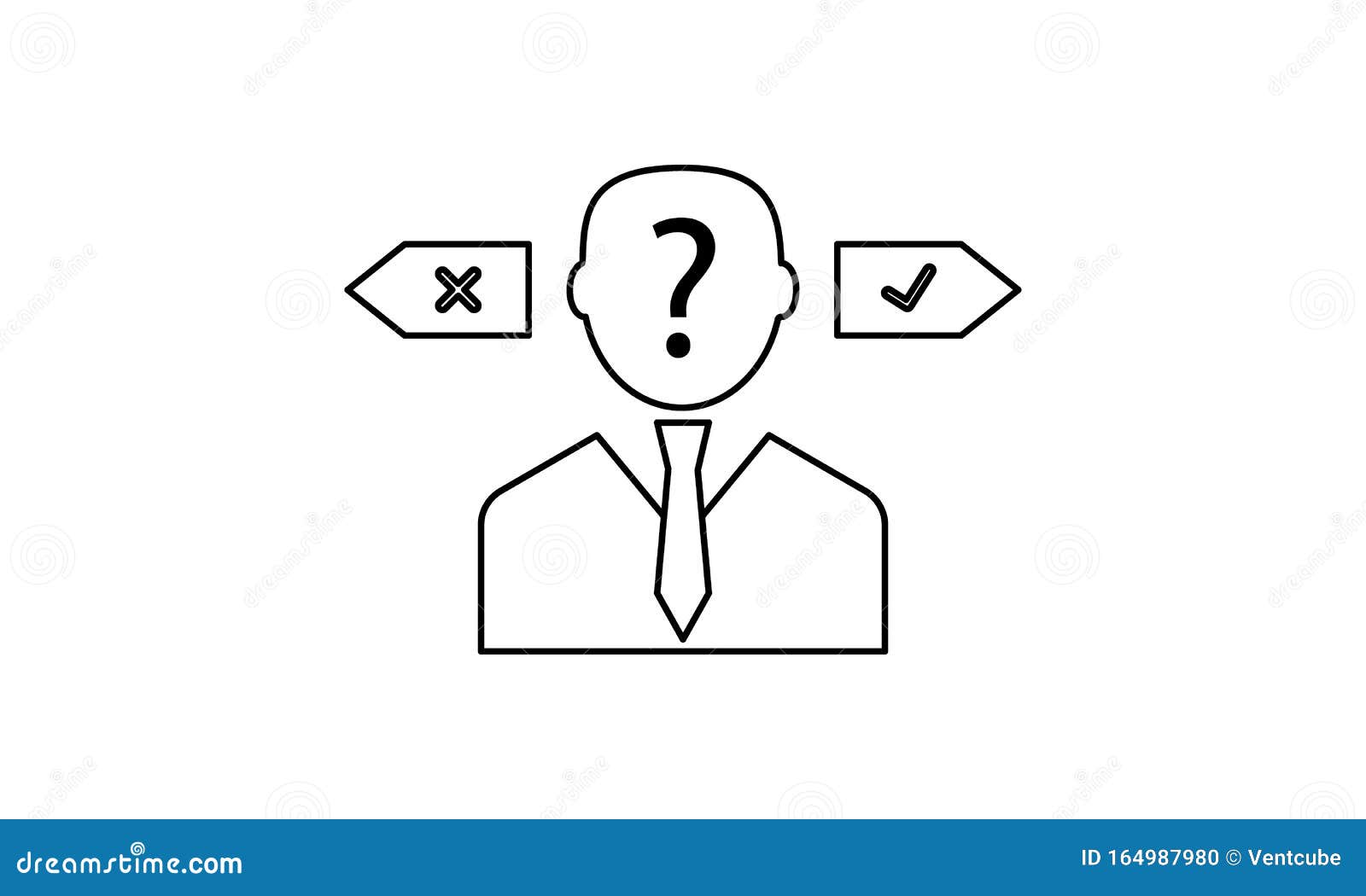 Confusion in Decision Making Vector Icon. Stock Vector - Illustration ... Confusion in Decision Making Vector Icon. Stock Vector - Illustration ...
