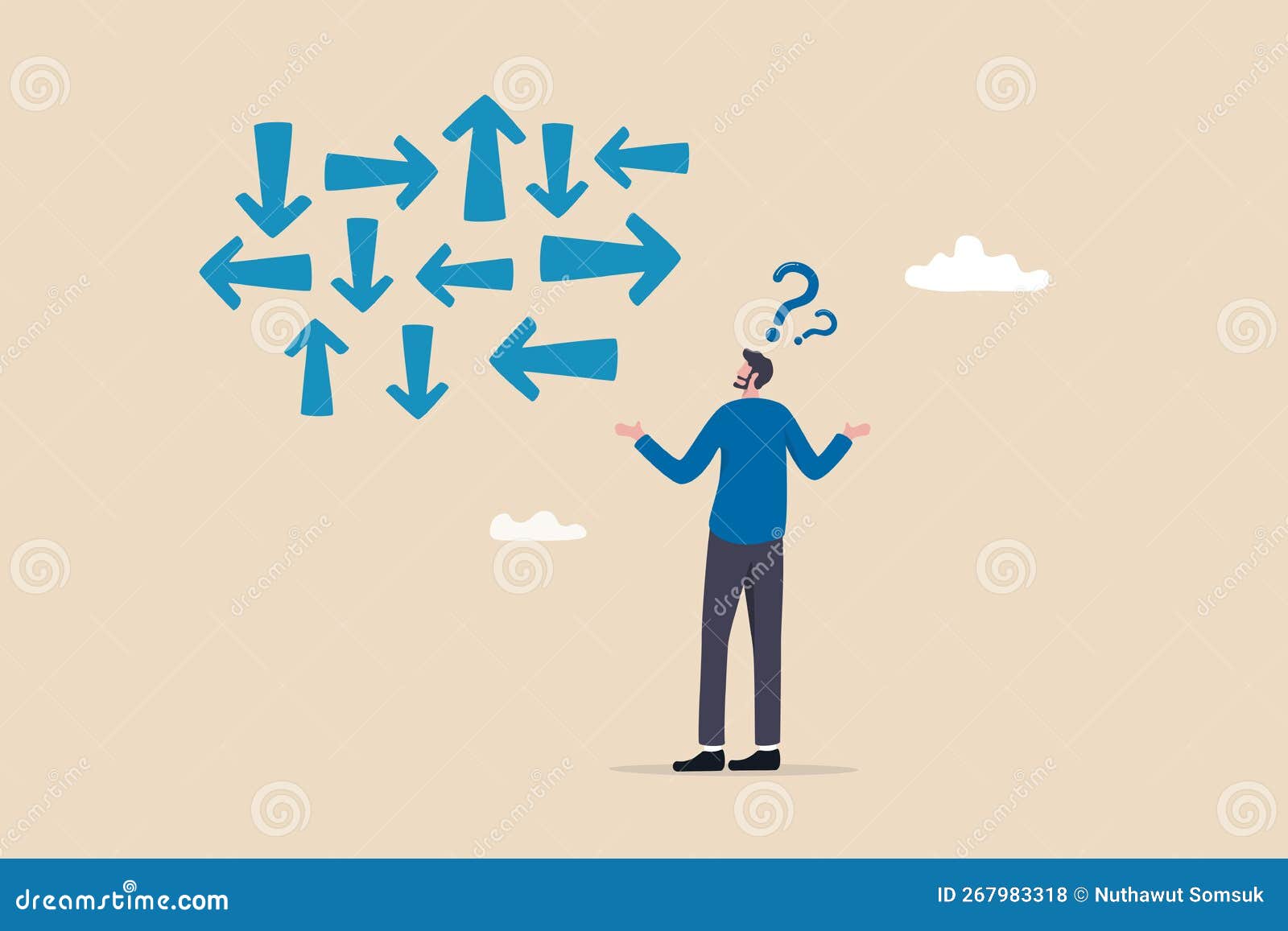 Confusion, Frustration or Decision Making, Mess, Dilemma or Complicated ...