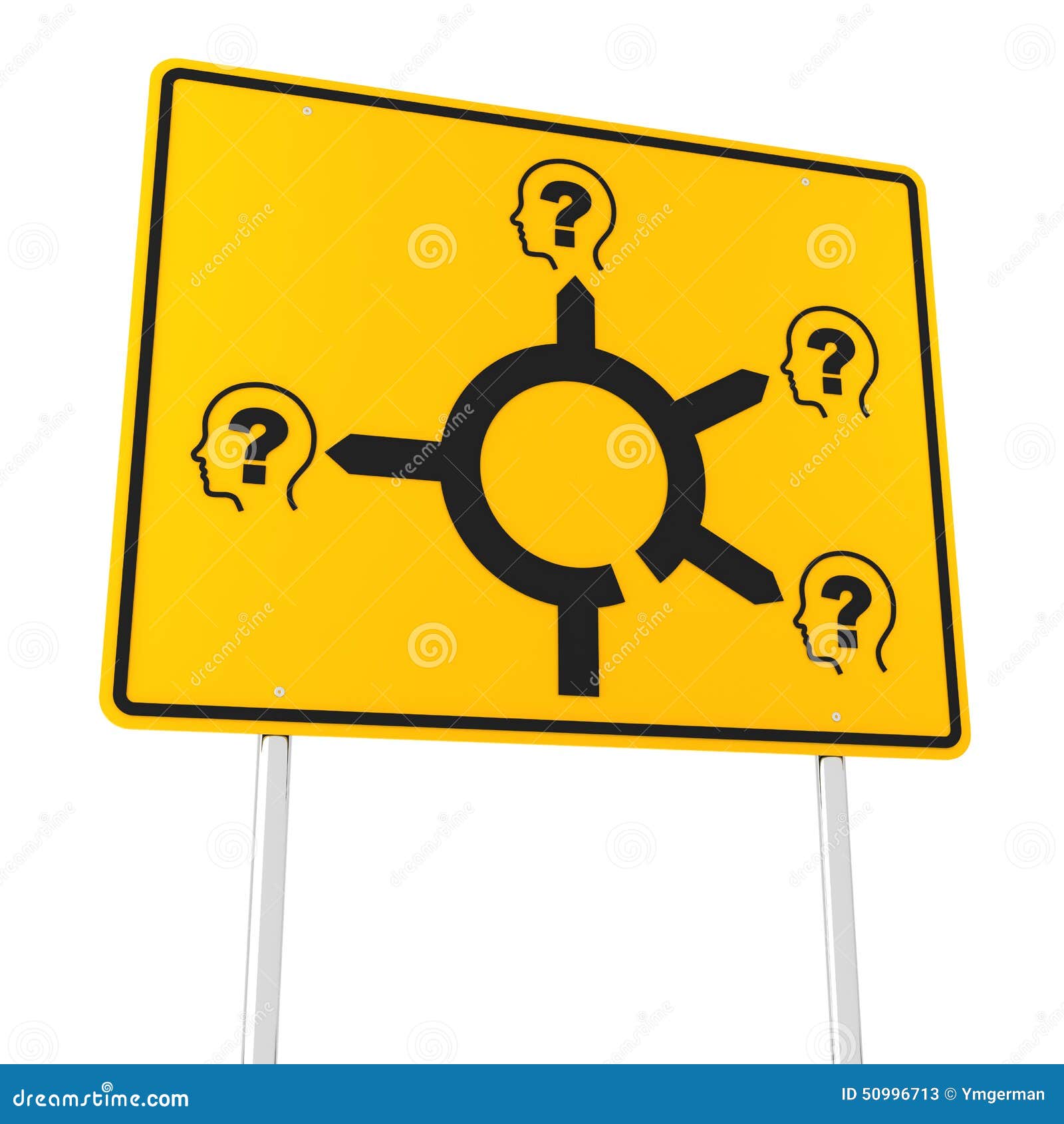 Confusion stock illustration. Illustration of mark, white - 50996713