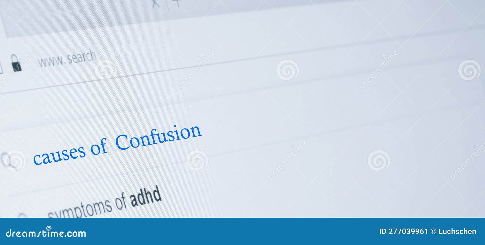 Confusion stock image. Image of illness, screen, cyberspace - 277039961