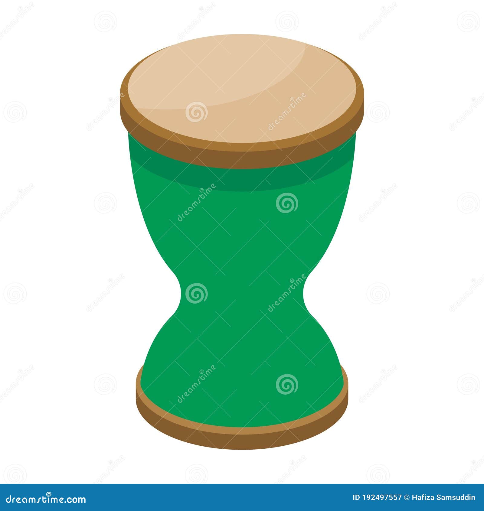 Congas. Vector Illustration Decorative Design Stock Vector ...