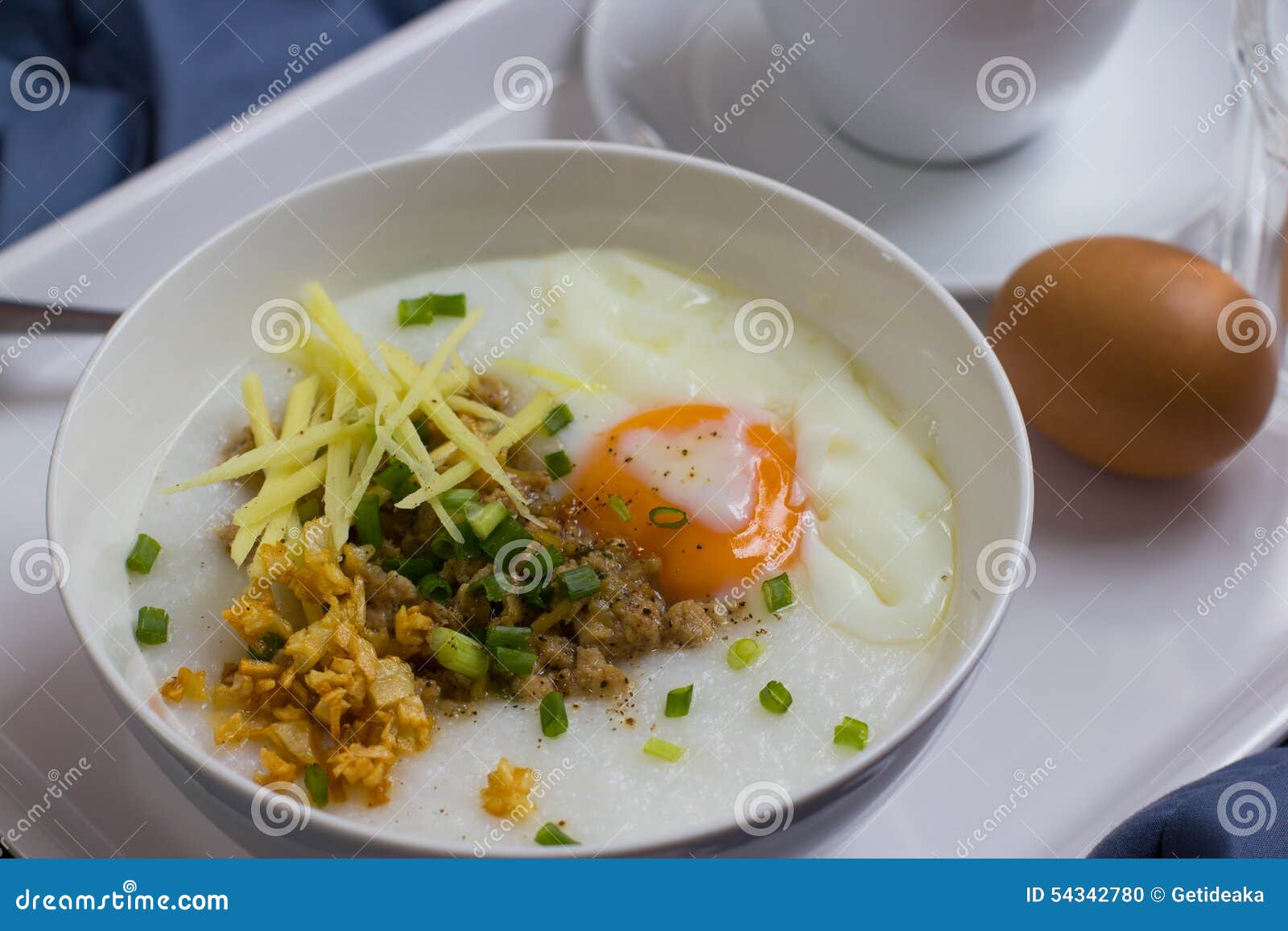 Congee of Traditional Food Chinese Style Stock Photo - Image of chinese ...