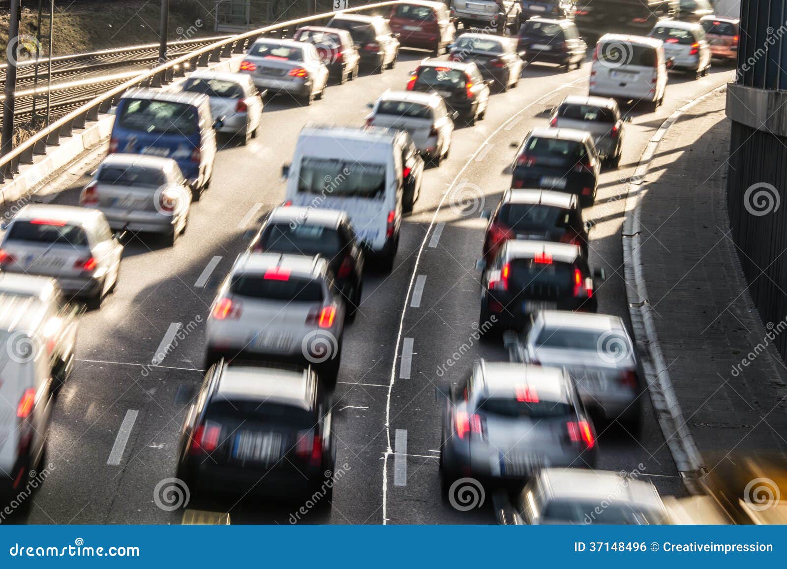 Congestion on highway stock photo. Image of congestion - 37148496