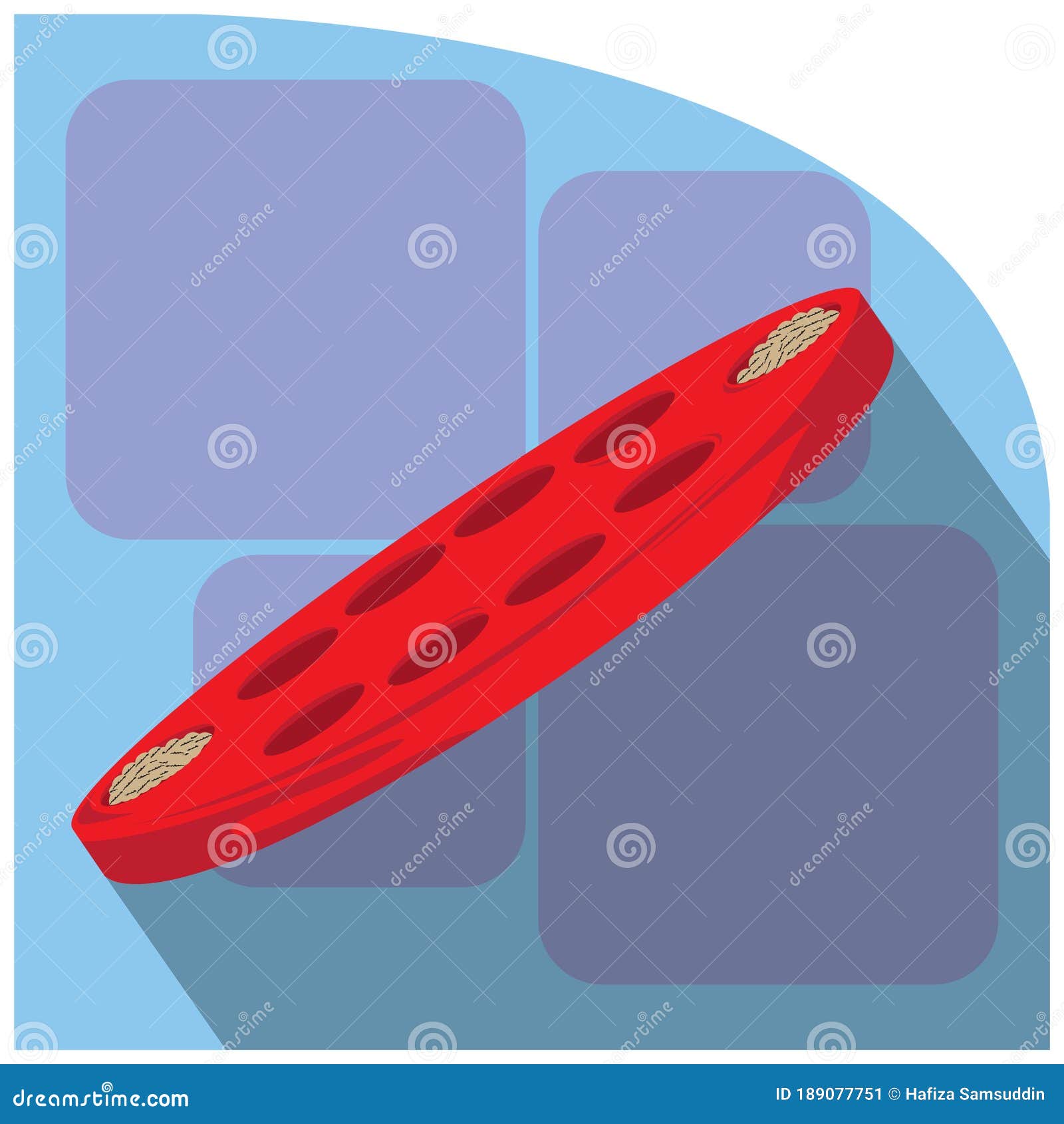 Congkak. Vector Illustration Decorative Design Stock Vector ...