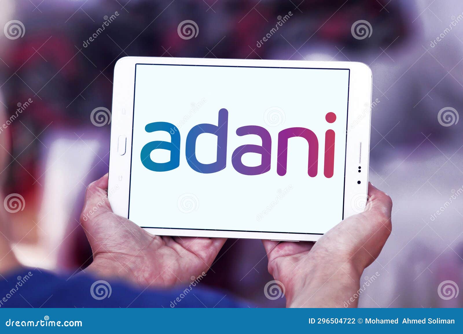 Conglomerate Adani Group Logo Editorial Photography - Image of ...