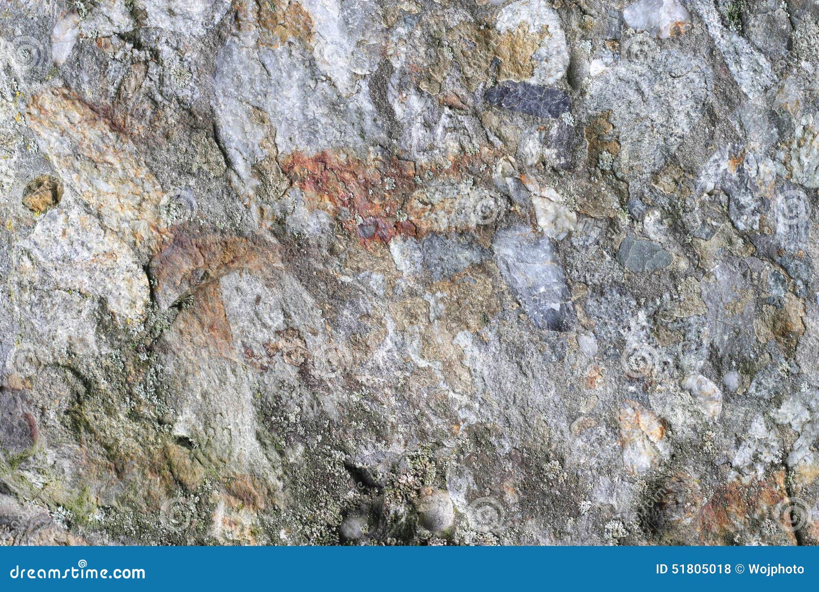 Conglomerate Rock Closeup Texture Stock Photo - Image of black, erosion ...