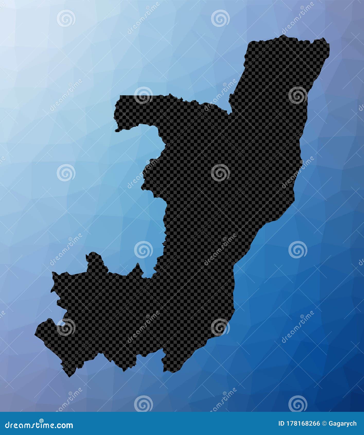 Congo geometric map. stock vector. Illustration of nationalist - 178168266