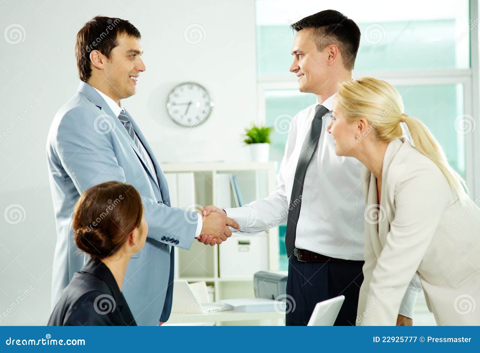 Congrats stock image. Image of executive, handsome, male - 22925777