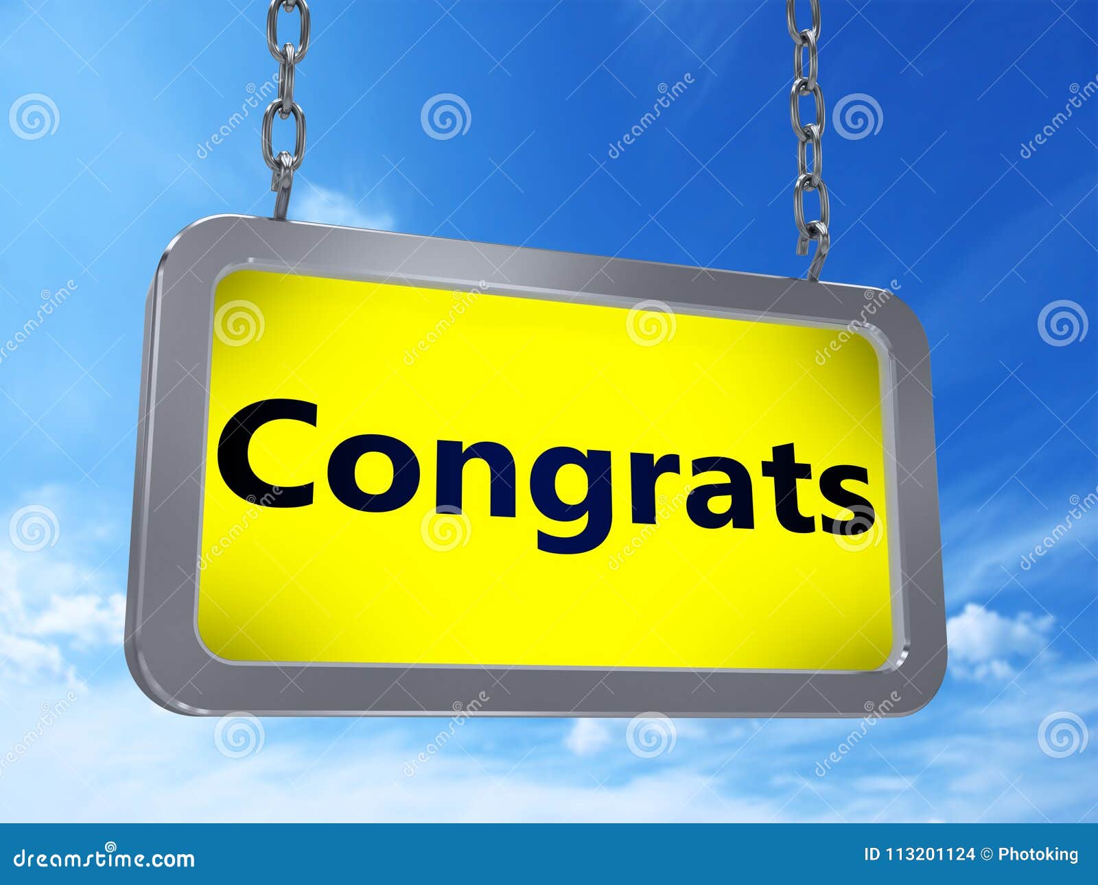 Praise On Billboard Royalty-Free Stock Image | CartoonDealer.com #113201050