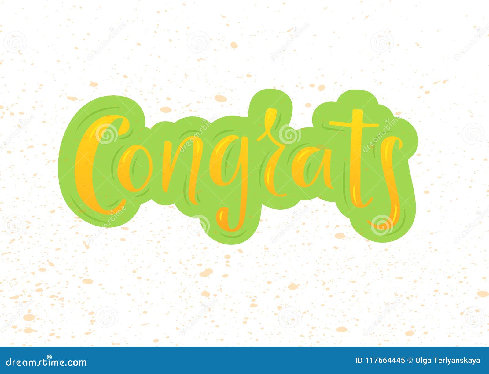 CONGRATS, PONIENDO LETRAS stock de ilustración. Ilustración de logotipo ...