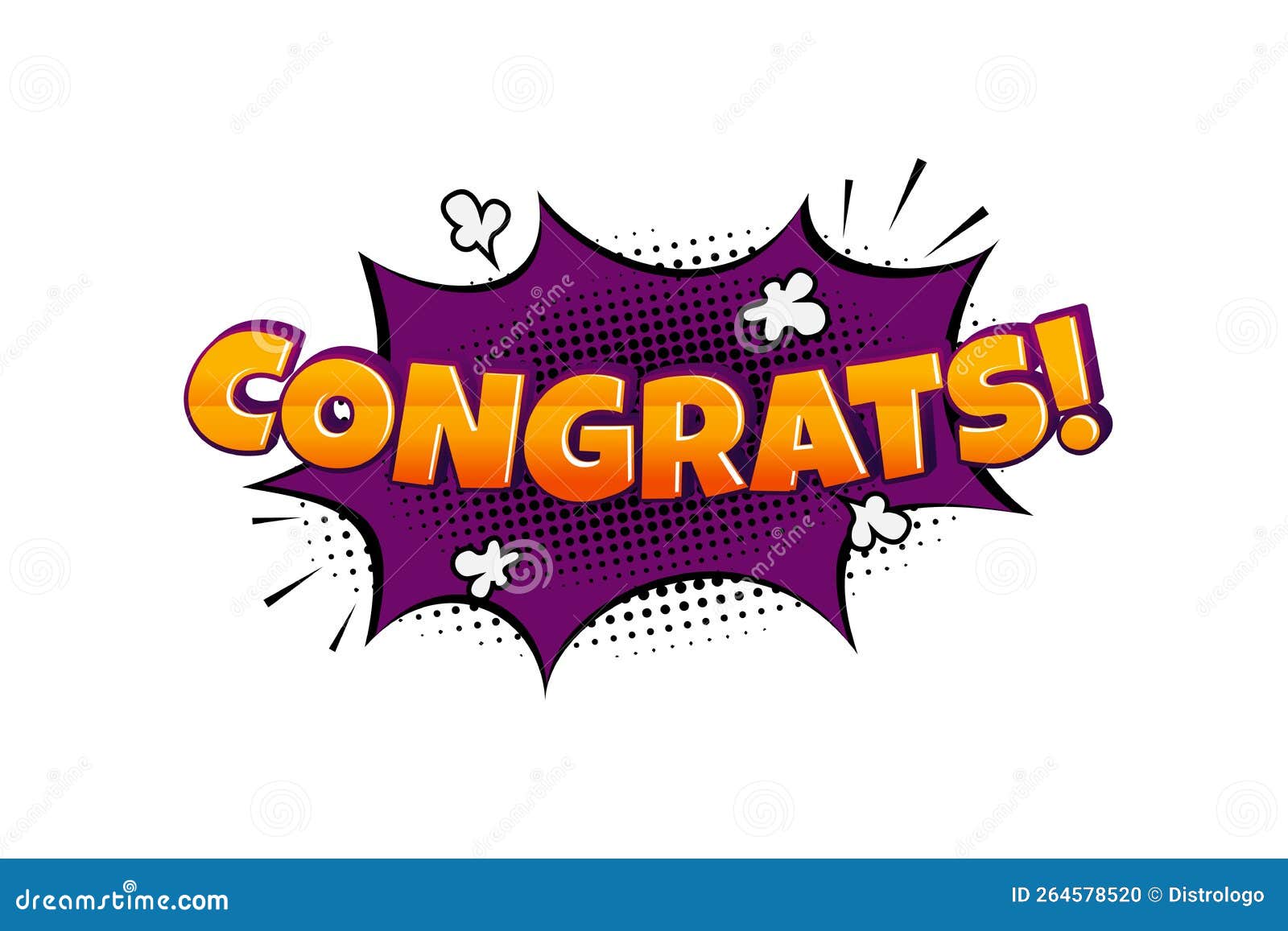 Congrats Text Sticker Label Icon Design. Congrats Text Style Effect ...