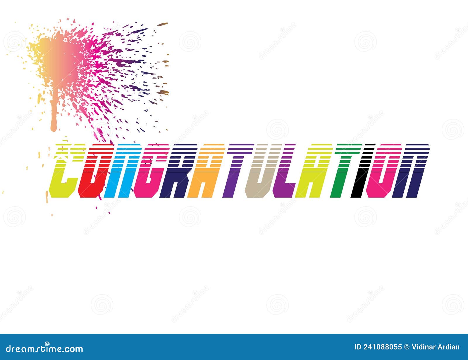 Congratulation Banner Template Premium Vector Stock Vector ...
