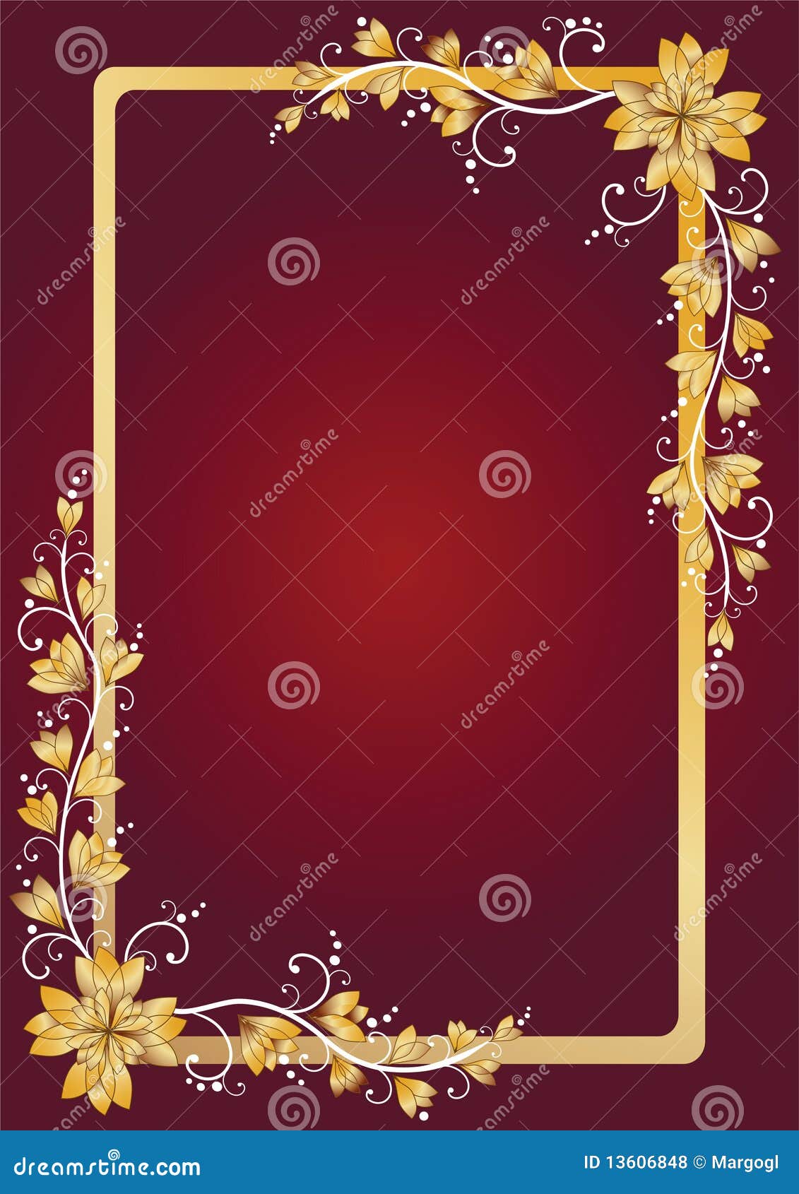 Congratulation card. stock vector. Illustration of gold - 13606848