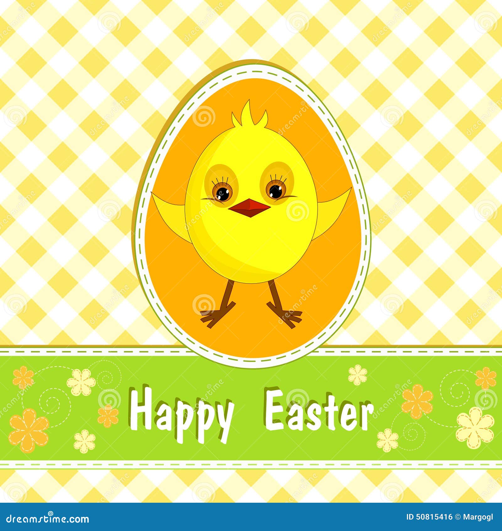 Congratulation Card with Chicken. Stock Vector - Illustration of ...