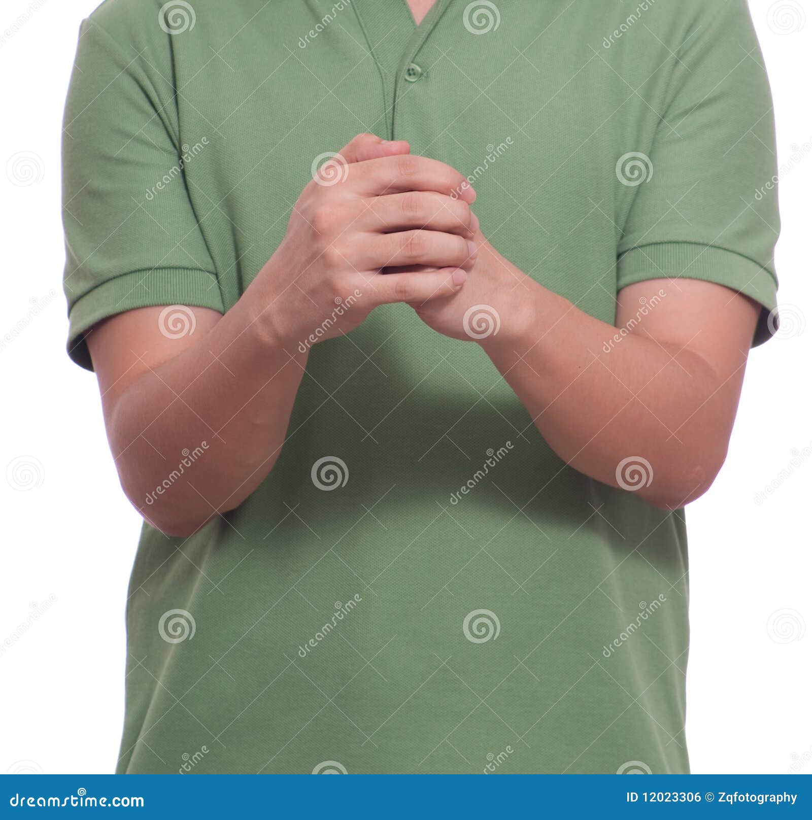 Congratulation gesture stock photo. Image of teenager - 12023306