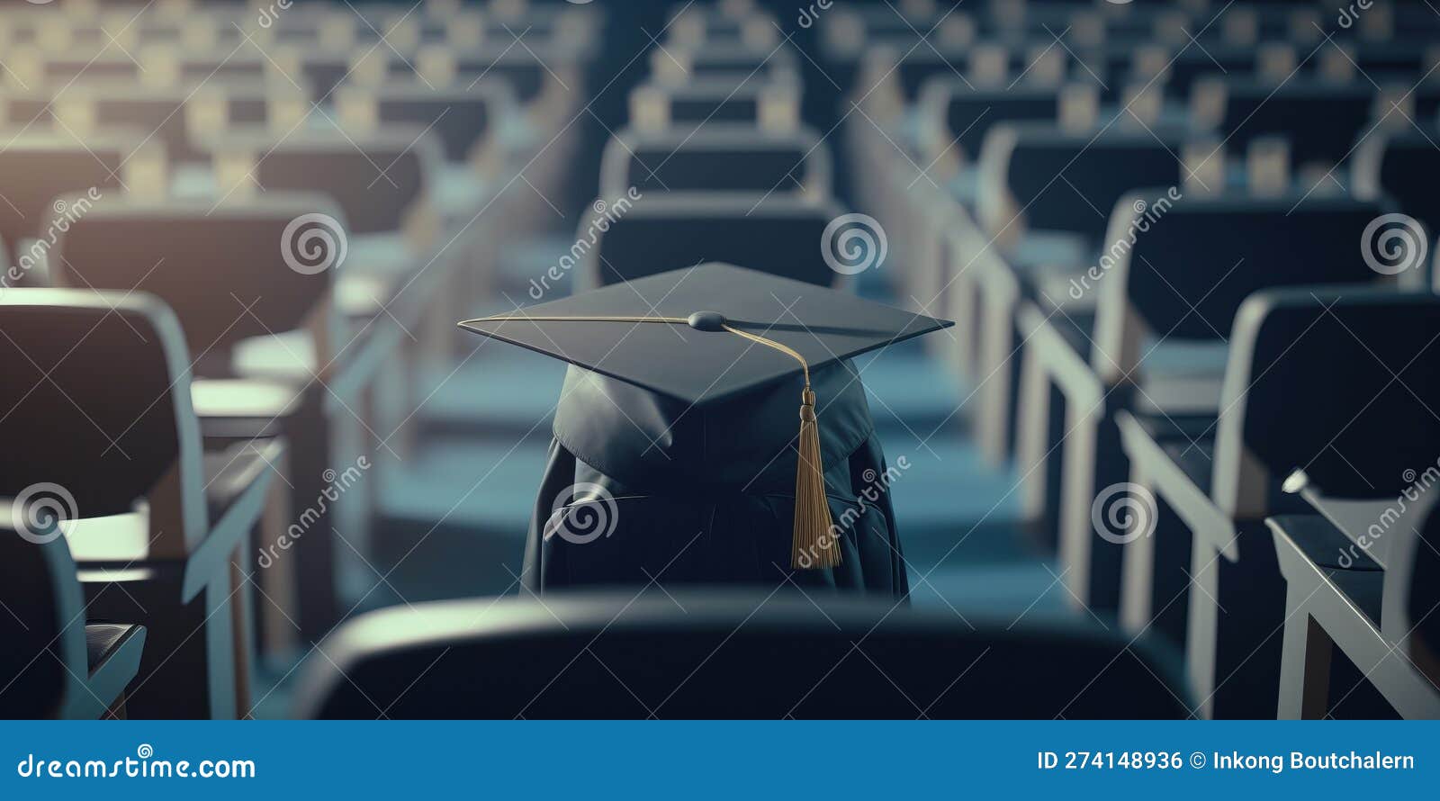 Congratulation with the Graduation Caps, Graduation Day Concept ...