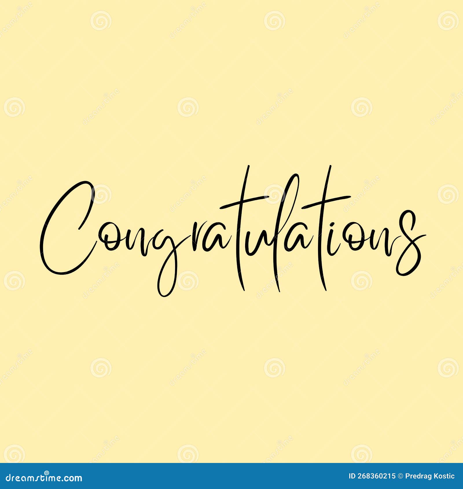 Congratulation text design stock illustration. Illustration of diagram ...