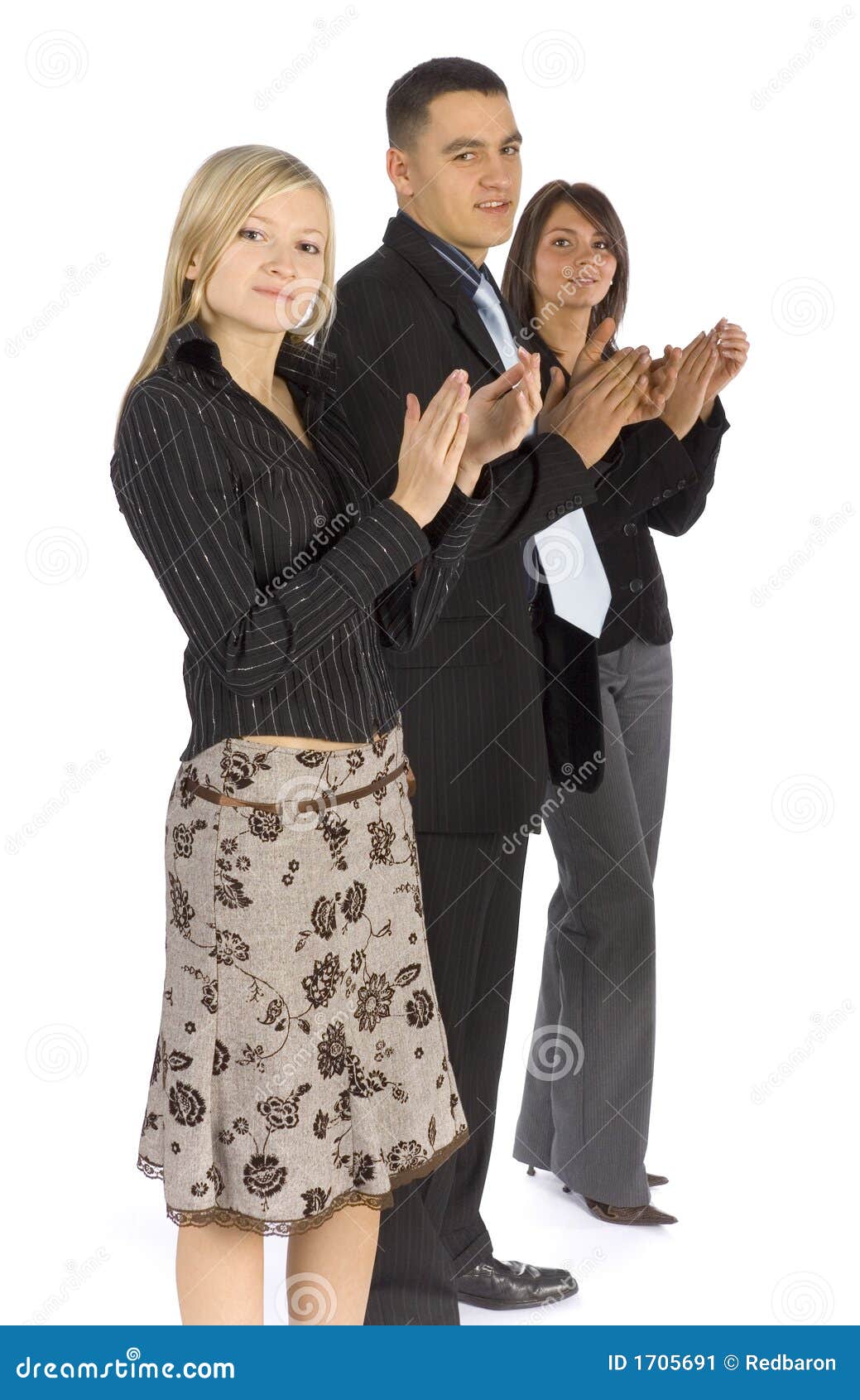 Congratulations! stock image. Image of business, clapping - 1705691