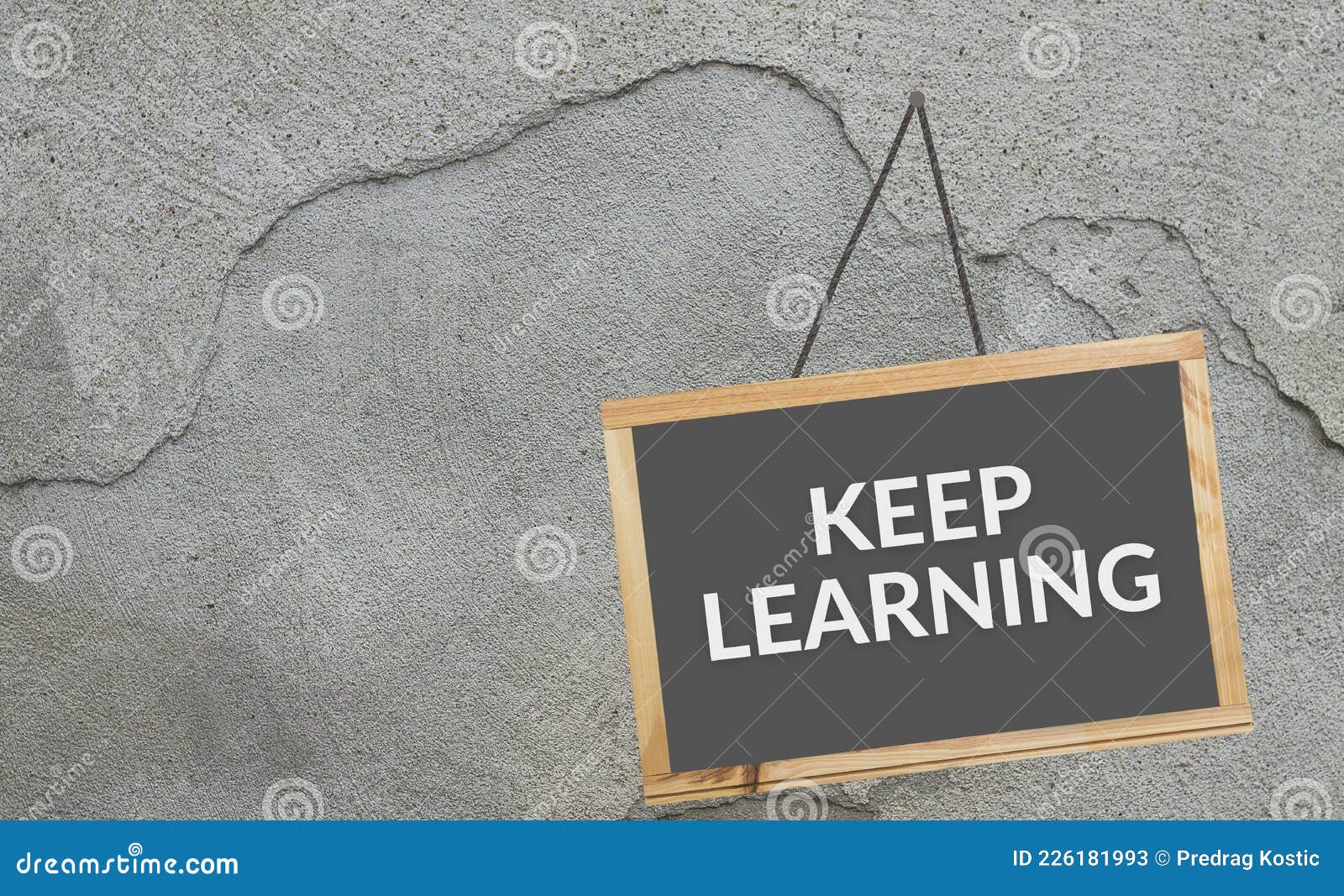 Keep Learning stock illustration. Illustration of ideas - 226181993