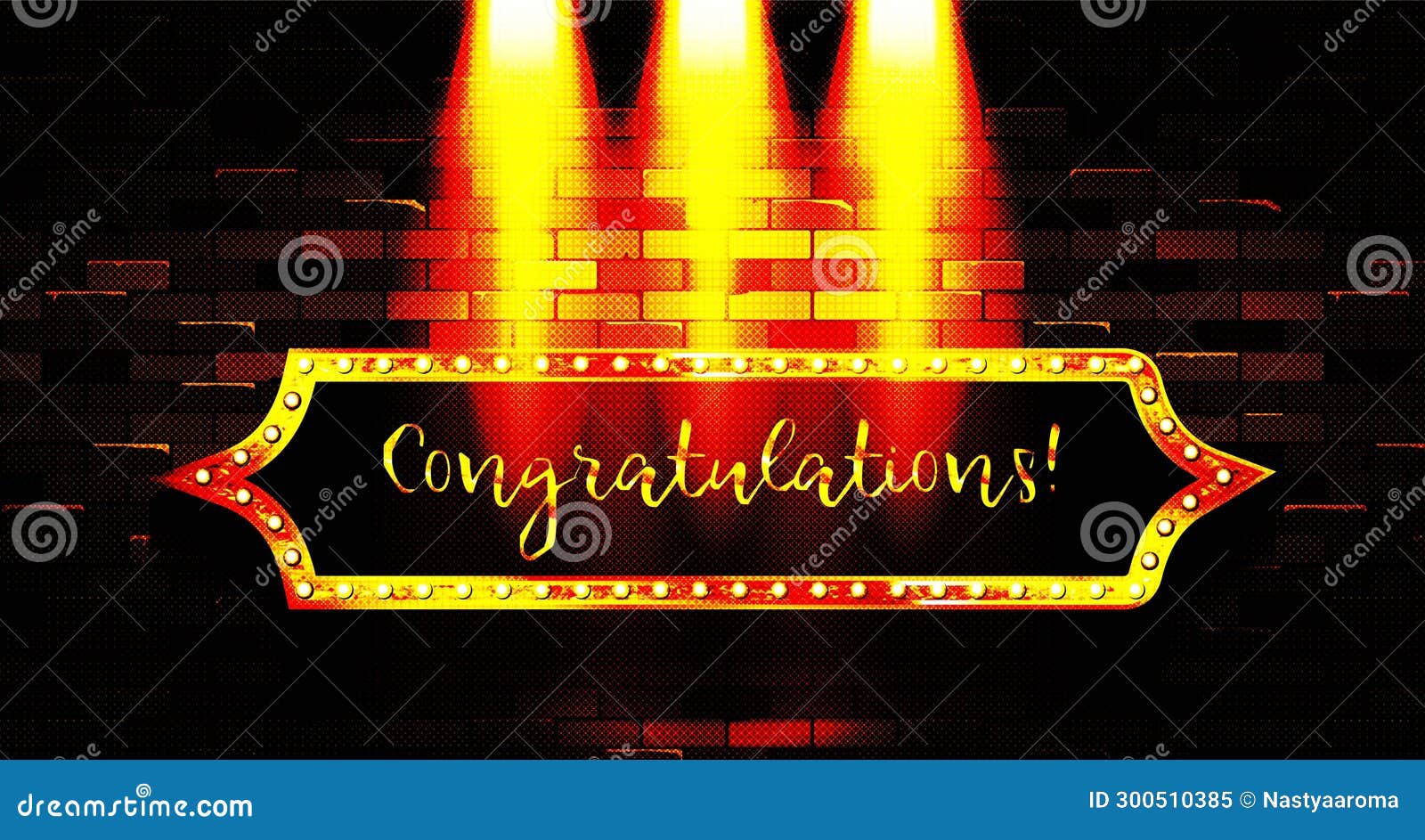 Congratulations. Calligraphy Lettering Stock Vector - Illustration of ...