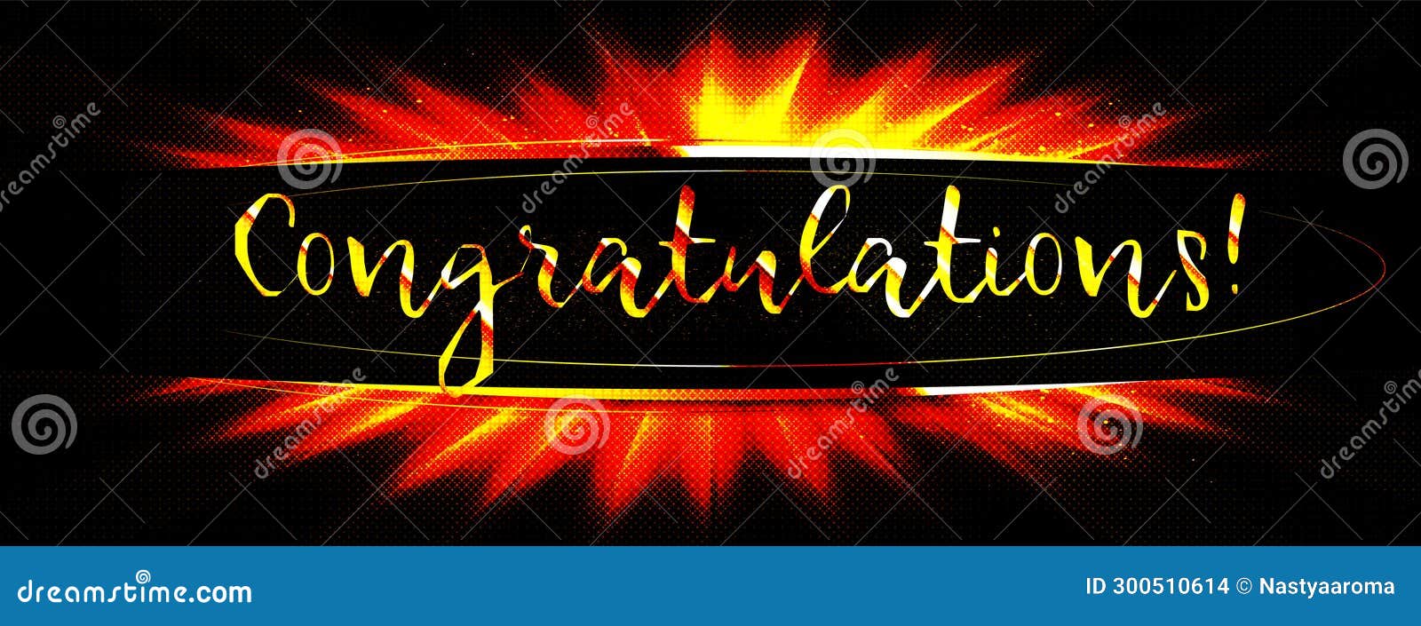 Congratulations. Calligraphy Lettering Stock Illustration ...