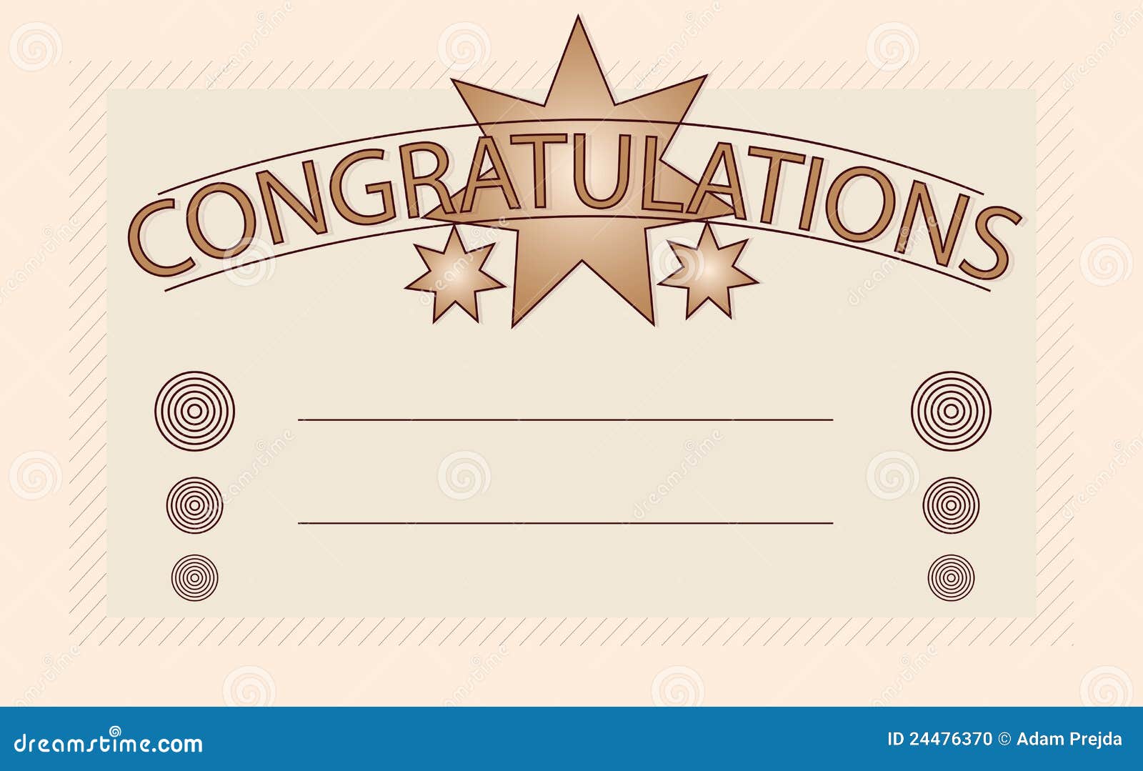 Congratulations Card And White Balloons White Background Cartoon Vector ...