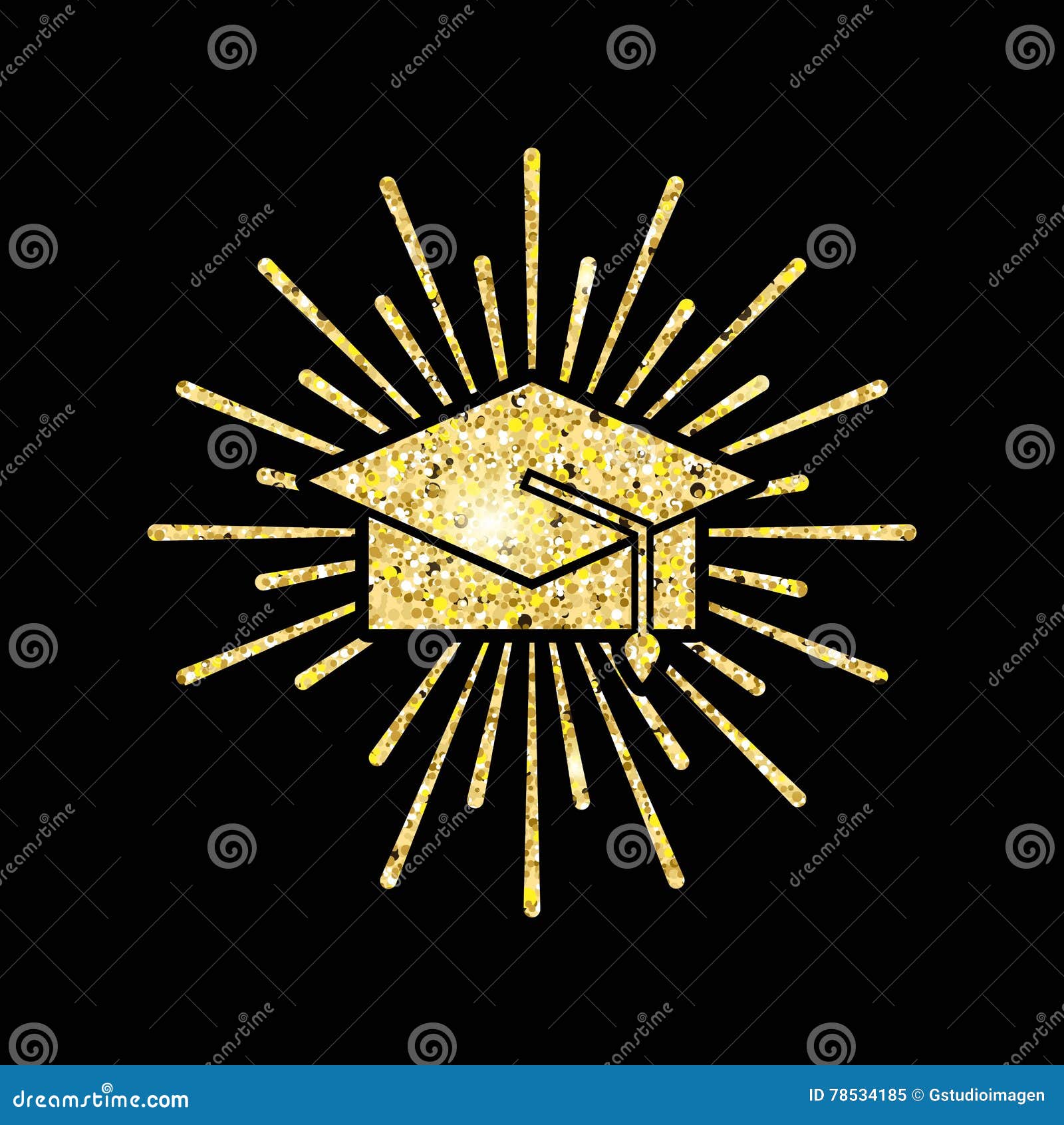 Congratulations Grad! Vector Lettering For Graduation Design ...