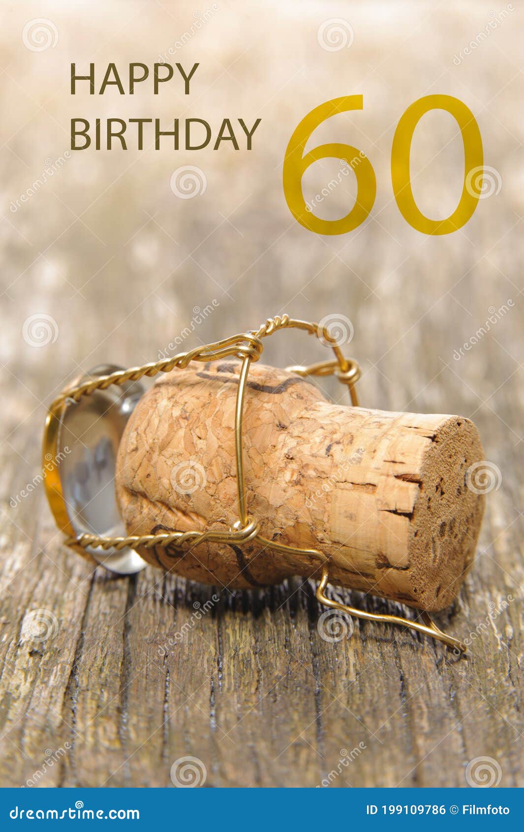 Congratulations To The 60th Birthday Stock Photography | CartoonDealer ...