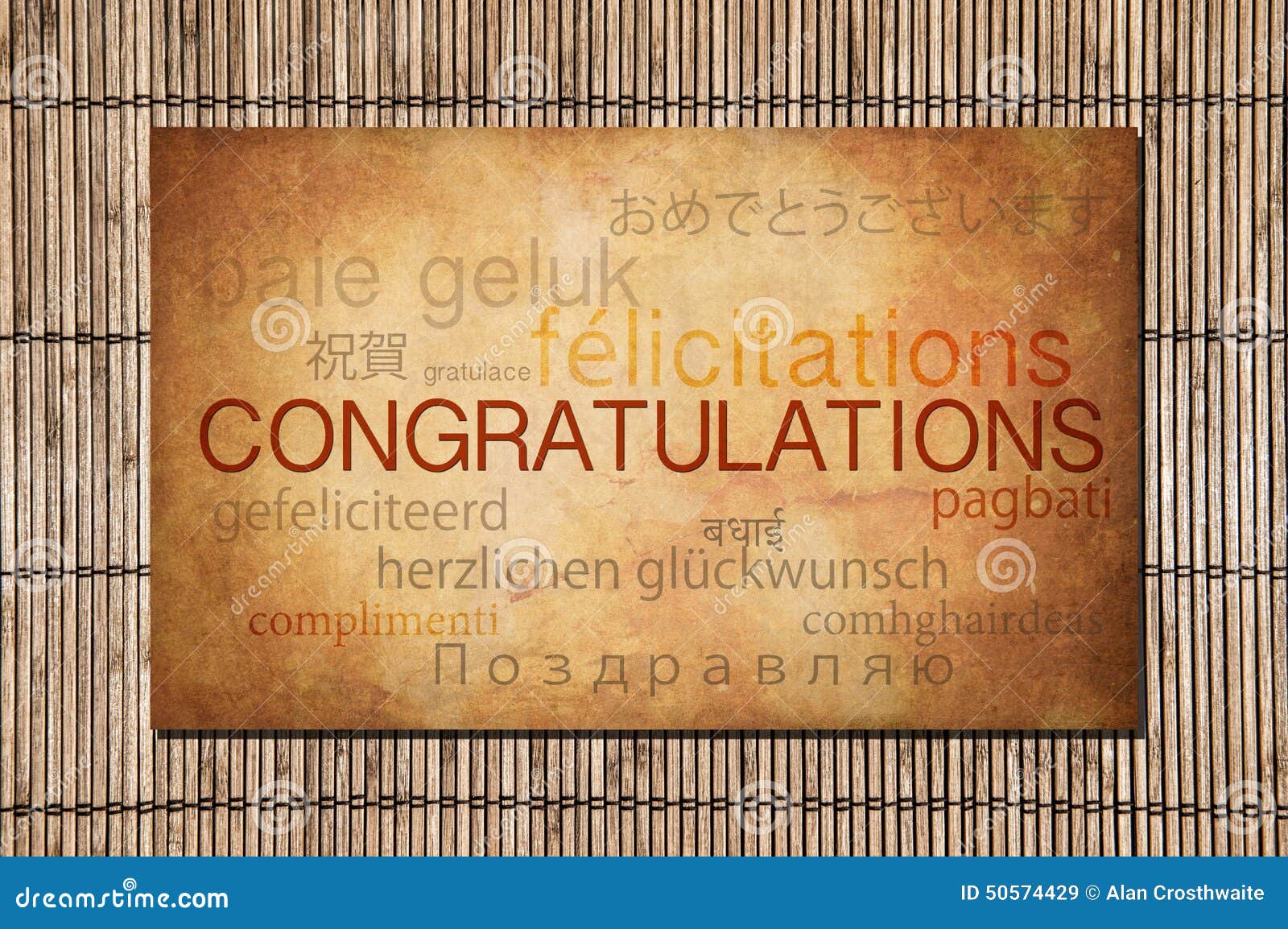 Congratulations stock image. Image of card, ceremonial - 50574429