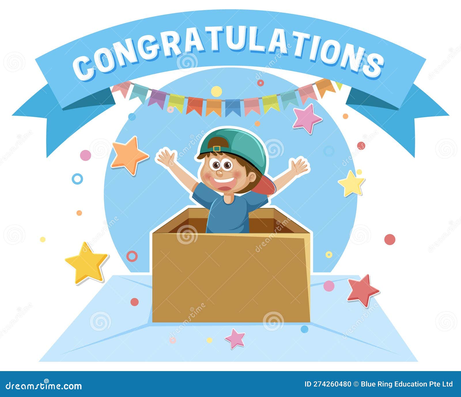 Congratulations Message for Banner or Poster Design Stock Vector ...