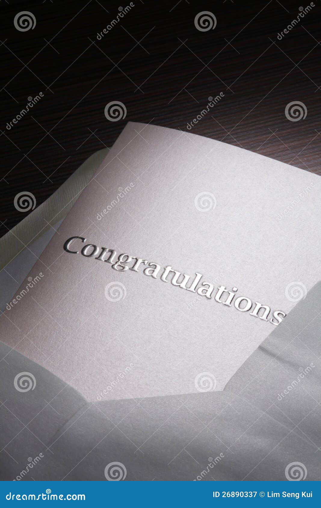 Congratulations Note stock image. Image of achievement - 26890337