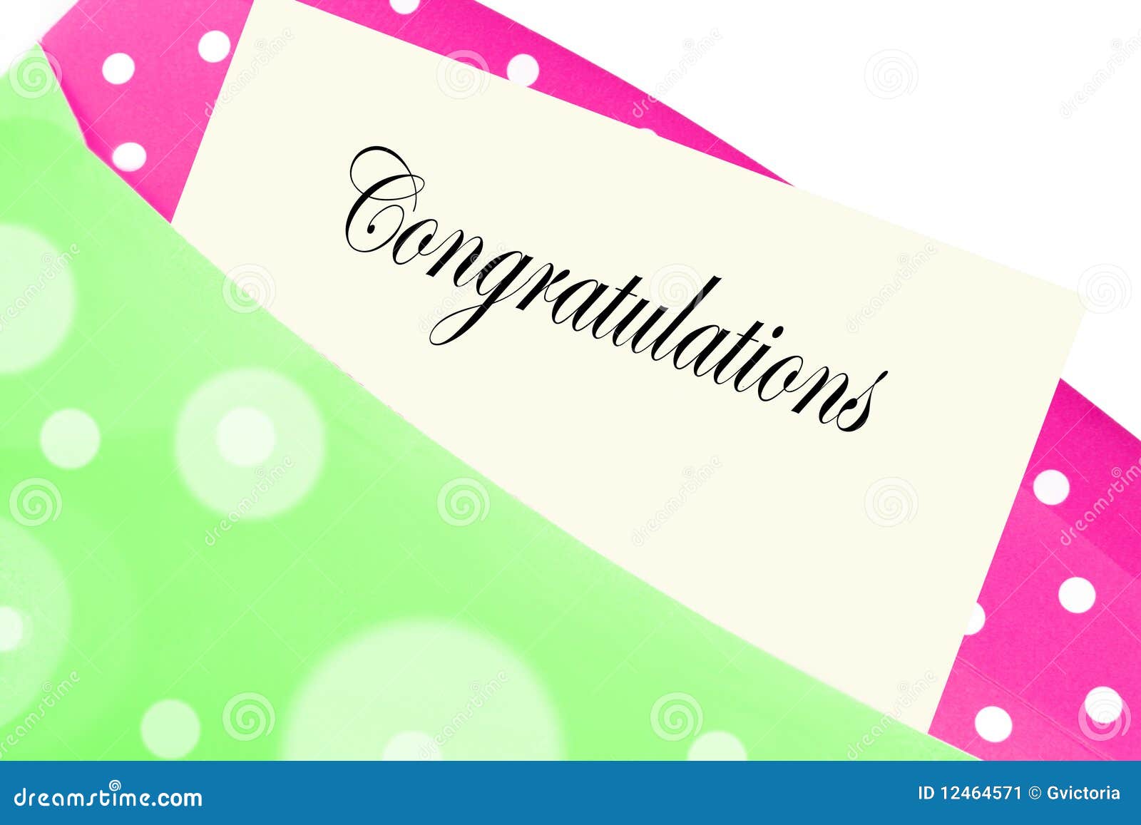 Congratulations Note or Letter Stock Image - Image of pink, thoughtful ...