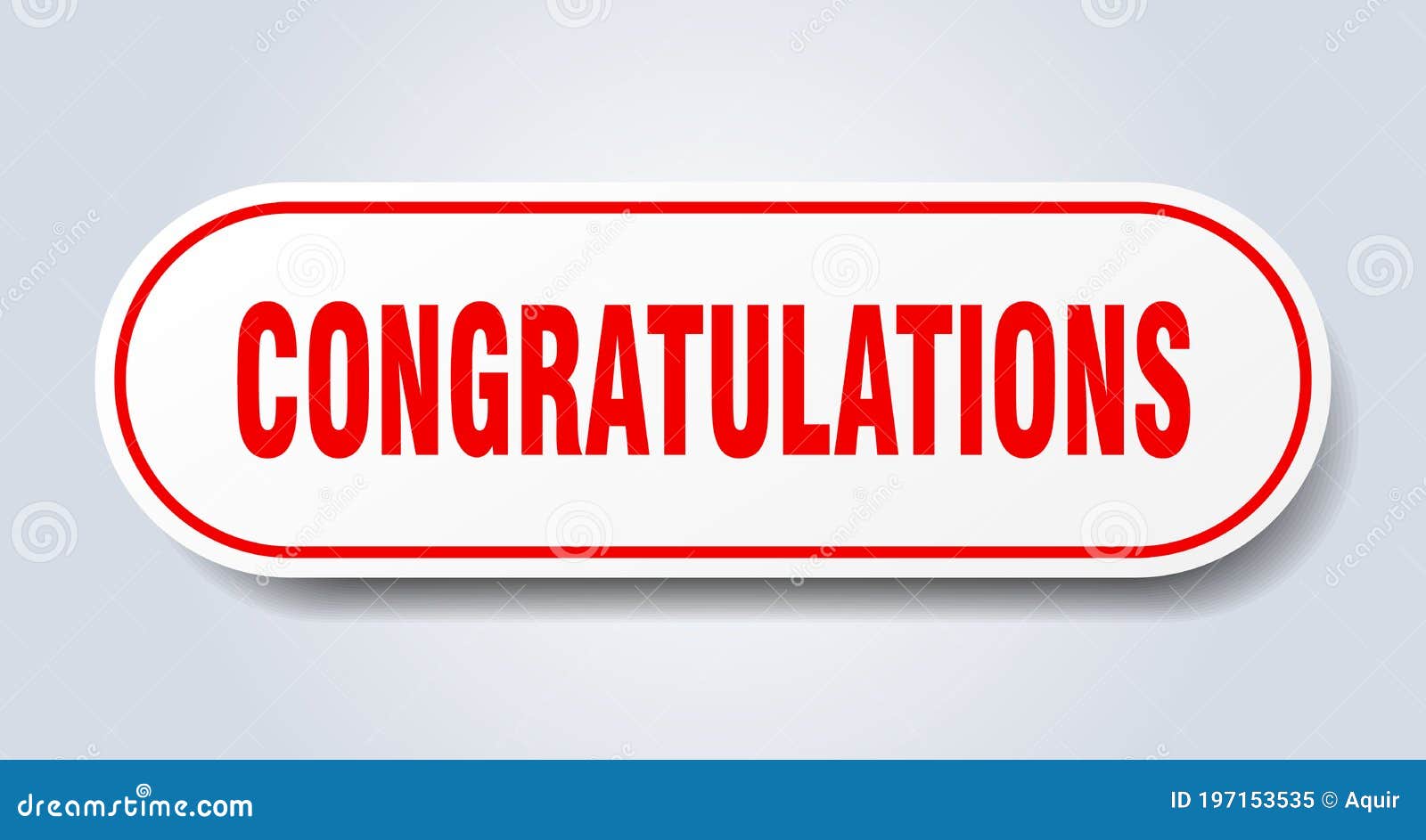 Congratulations Sign Letters Banner With Colorful Confetti Vector ...