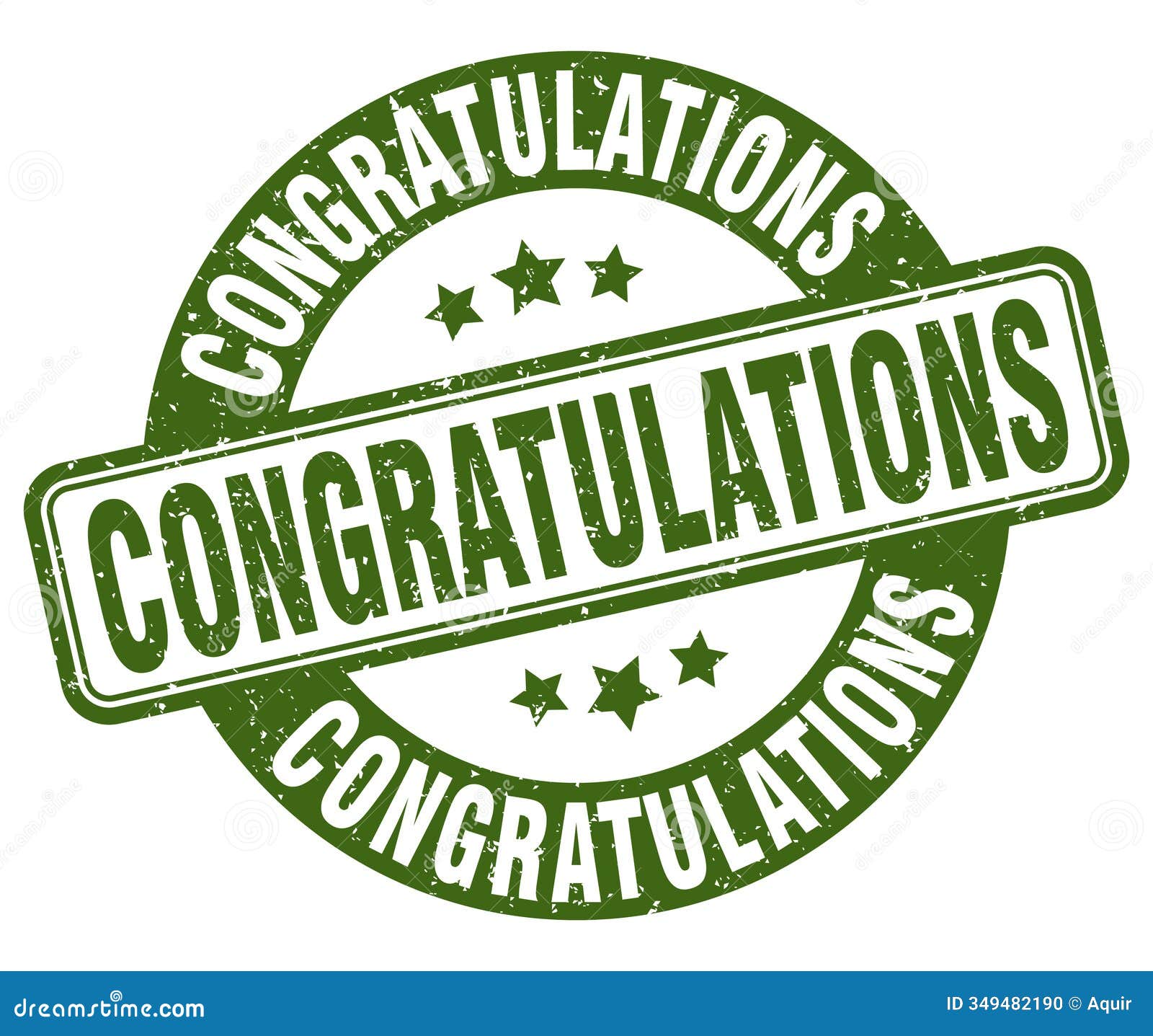 Congratulations Stamp Red Rubber Stamp On White Background ...