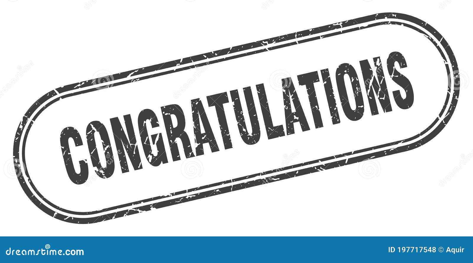 Congratulations Stamp. Congratulations Label. Round Grunge Sign Cartoon ...