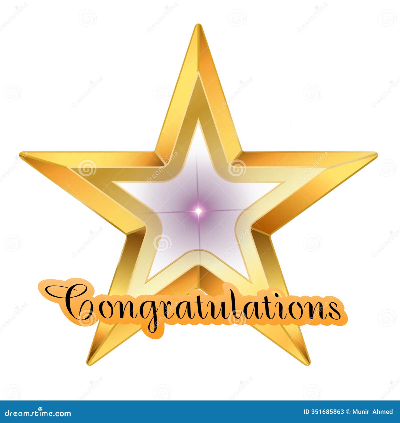 Congratulations Star Logo Clip Art Royalty-Free Illustration ...