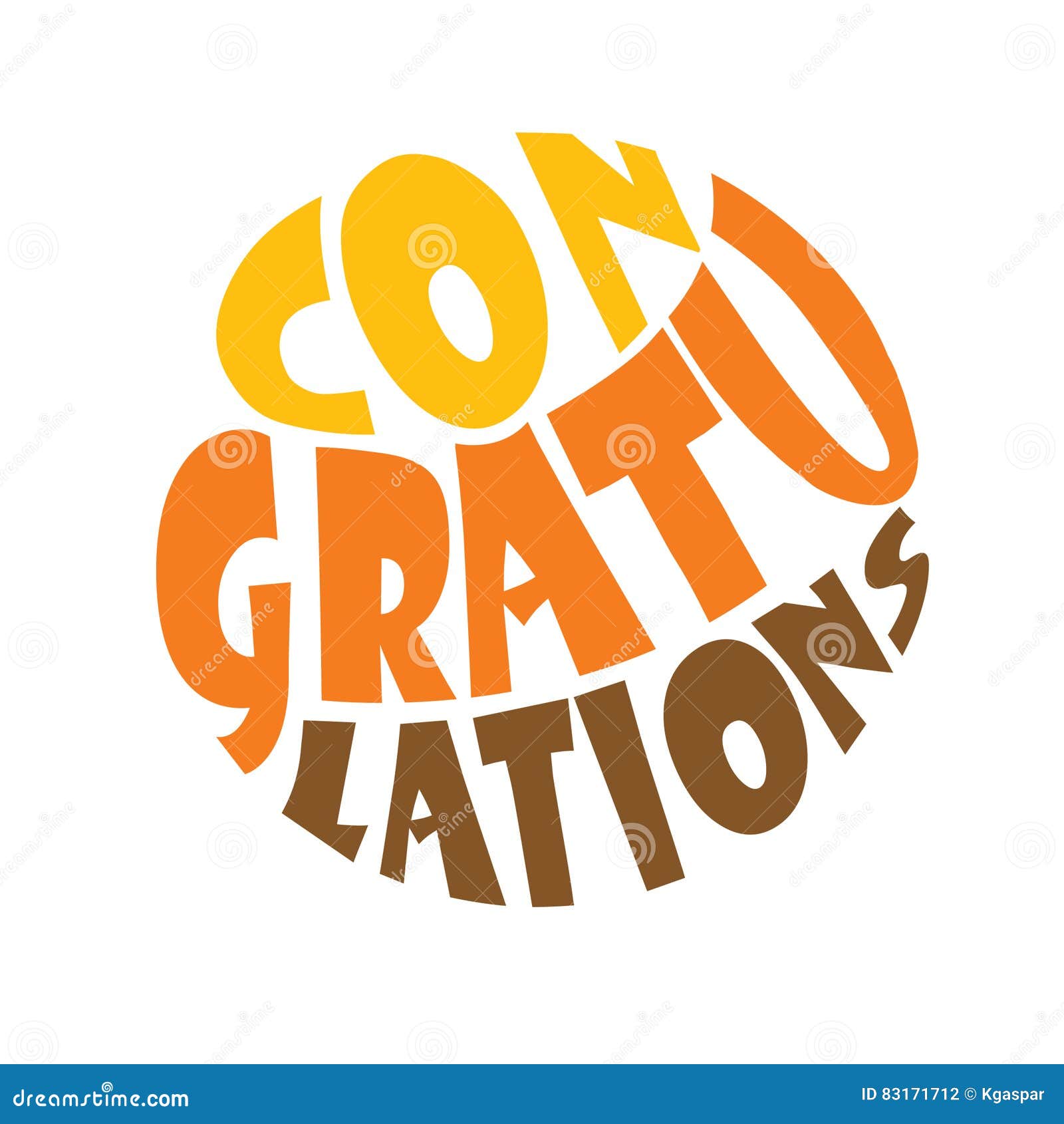 Congratulations tex design stock vector. Illustration of unusual - 83171712