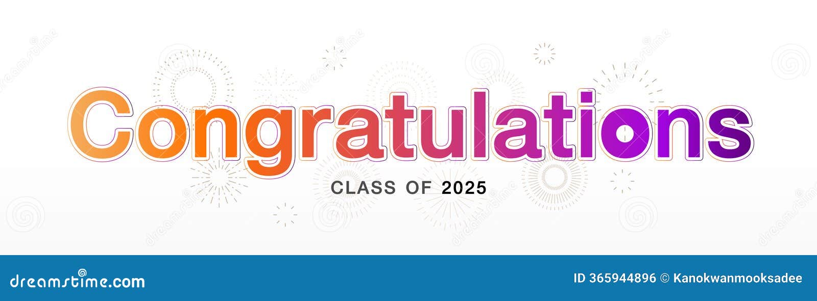 Congratulations Text On Blurred Background With Vector Illustration ...